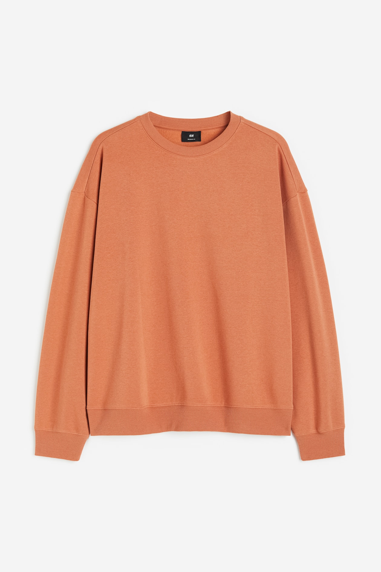 Chandail Coupe Flottante - Orange - HOMME | H&M CA