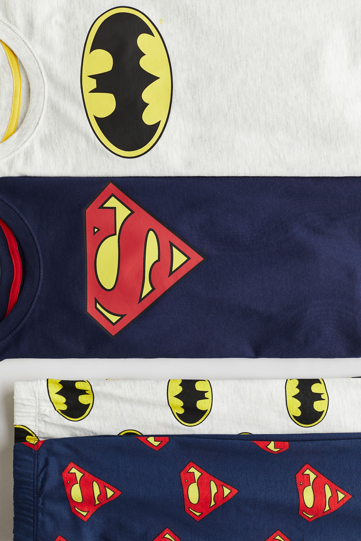 Dark blue/Superman 2-pack printed cotton pyjamas for kids | H&M GB