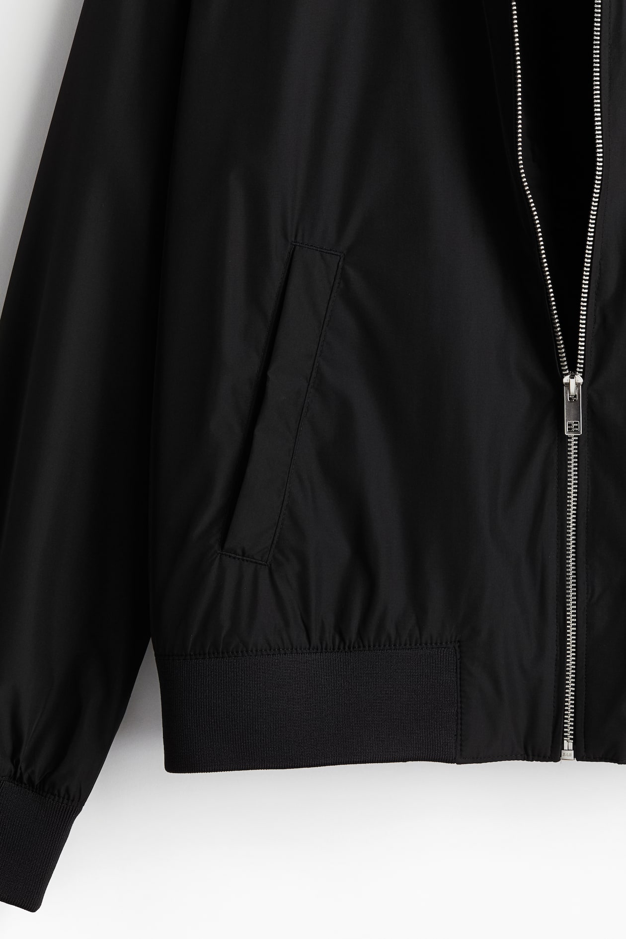 Men’s Black Regular Fit Bomber Jacket | H&M CA