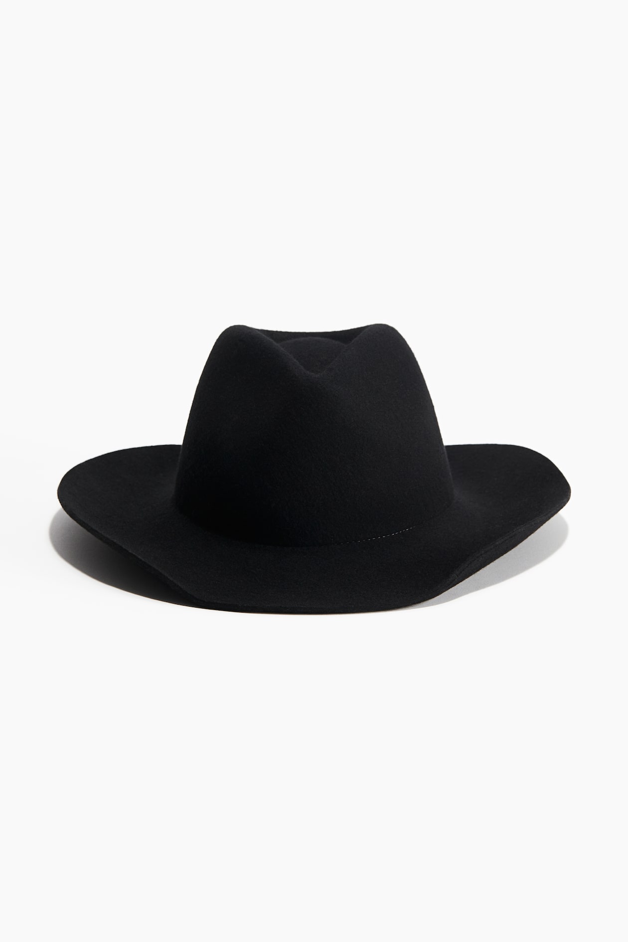 Nemezelt gyapjú cowboy kalap - Fekete - NŐI | H&M HU