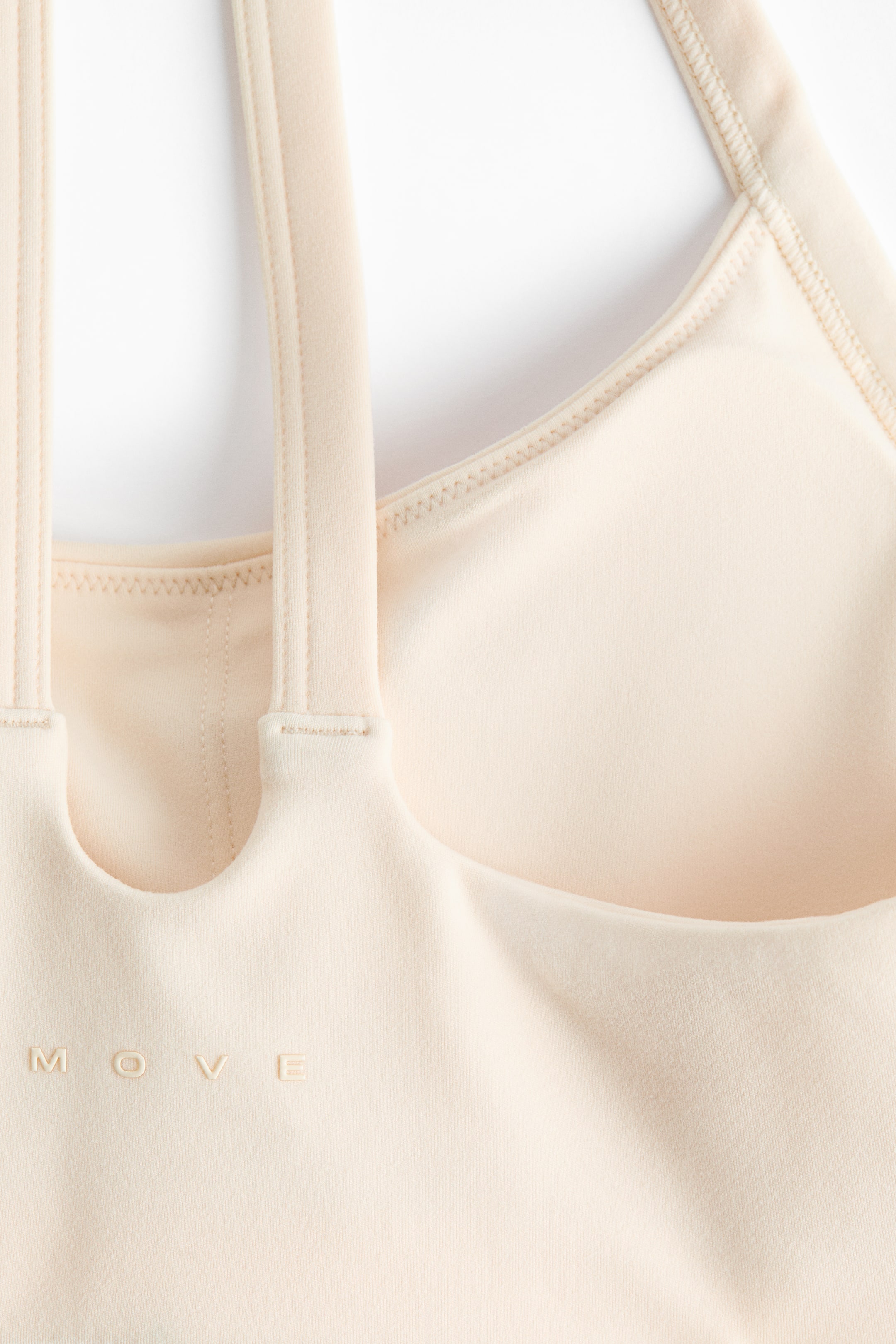 Medium Support Sports bra with SoftMove™ - Butter yellow - Ladies | H&M SG