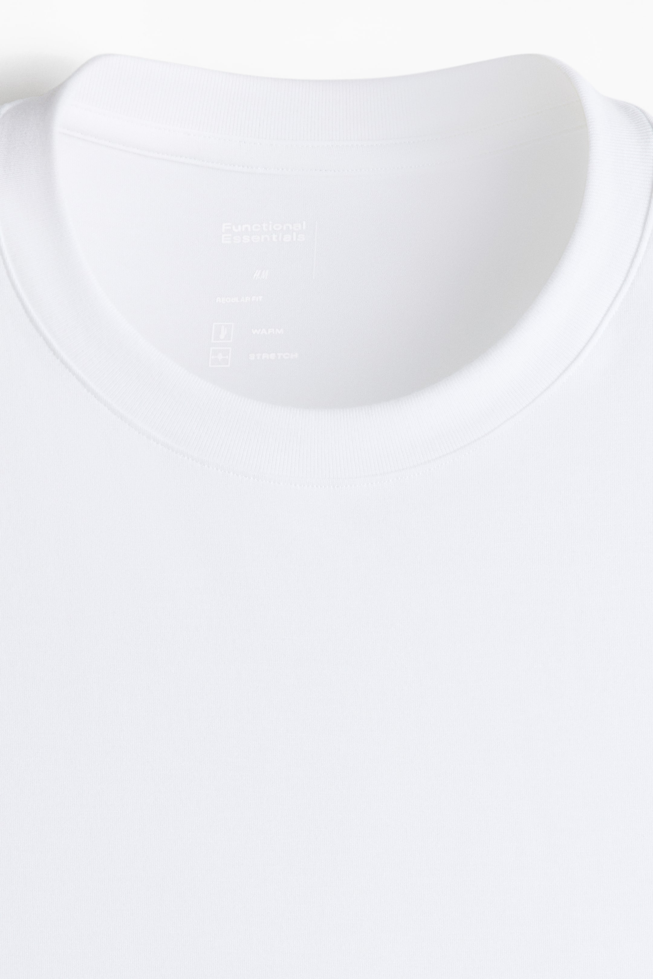 Tričko Warming Regular Fit - Biela - MUŽI | H&M SK
