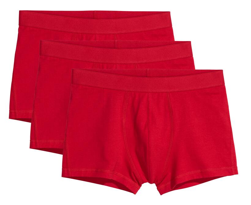3-pack Short Boxer Shorts - Red - Men | H&M US