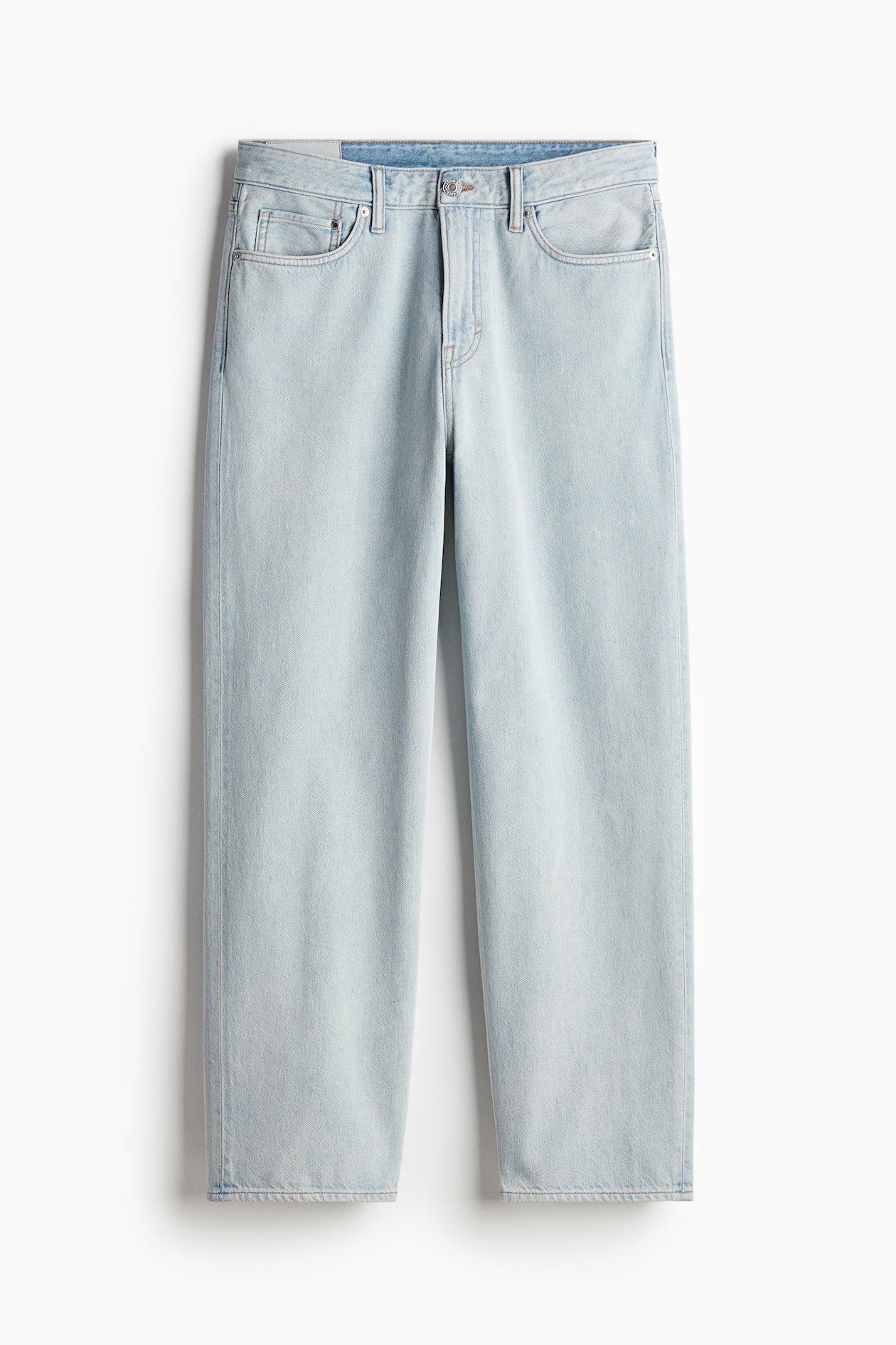 Men’s Pale denim blue Loose Jeans | H&M CA