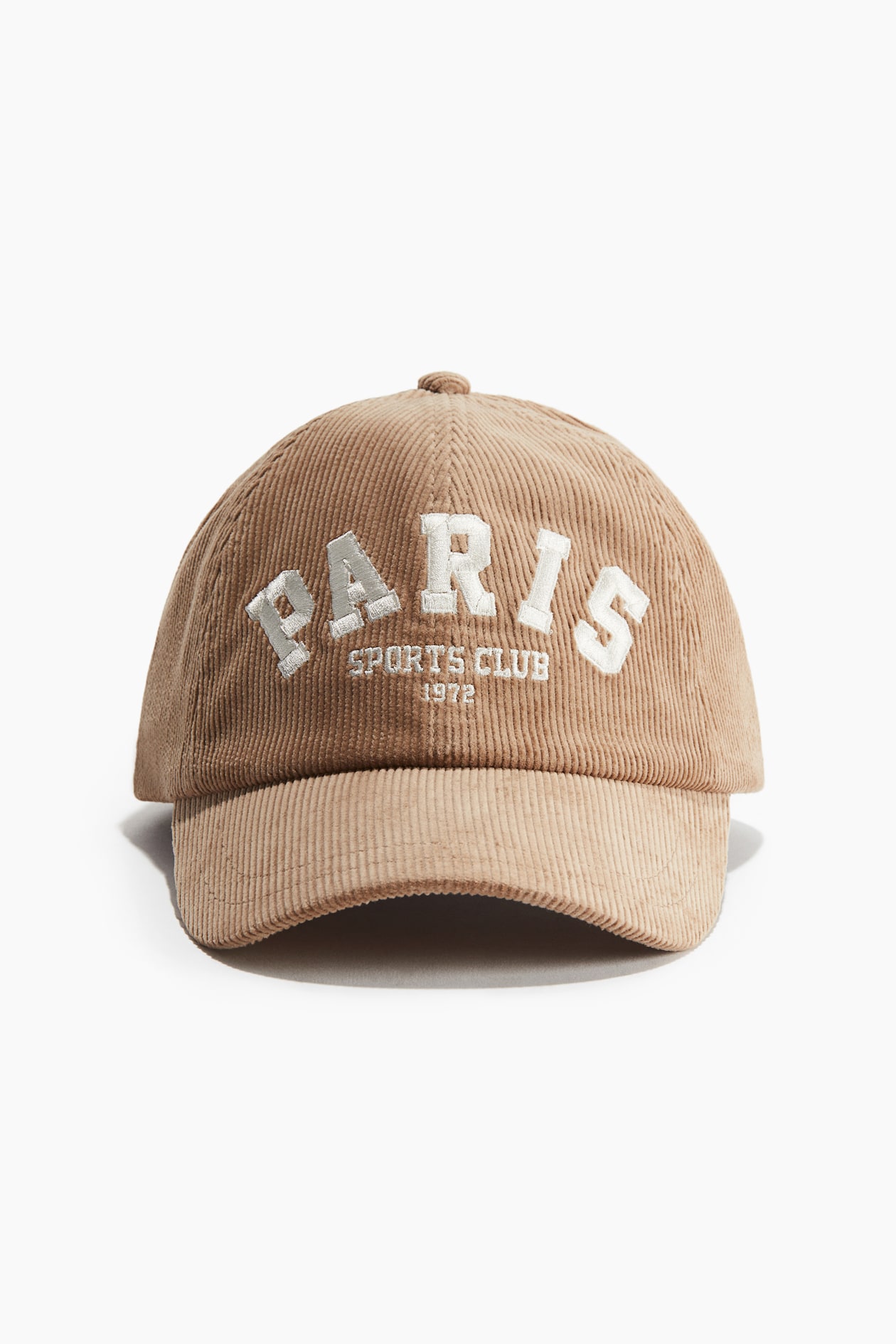 Women's Beige/Paris Corduroy Cap | H&M CA