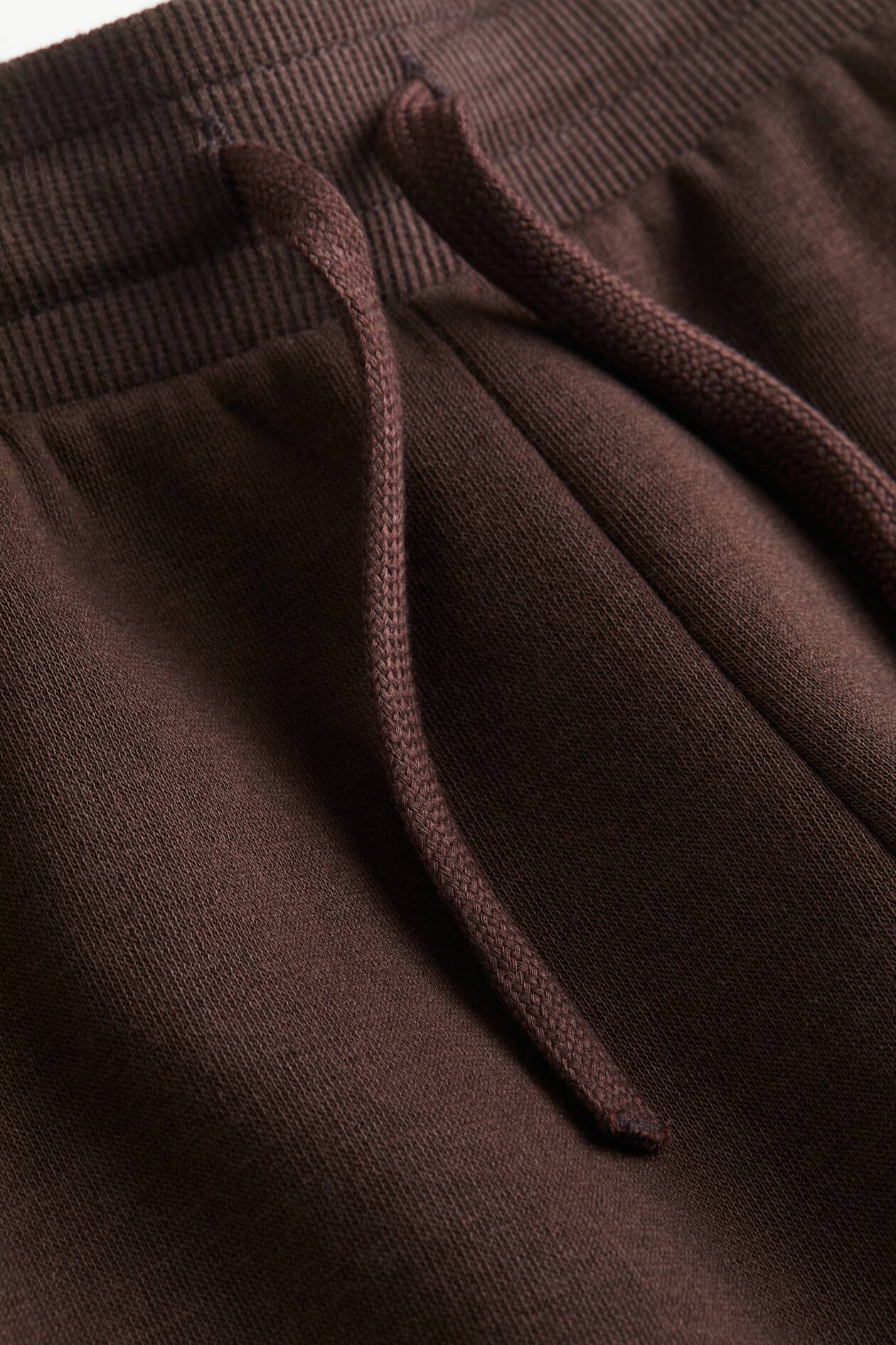 Dark brown Brushed-Inside Joggers for kids | H&M US