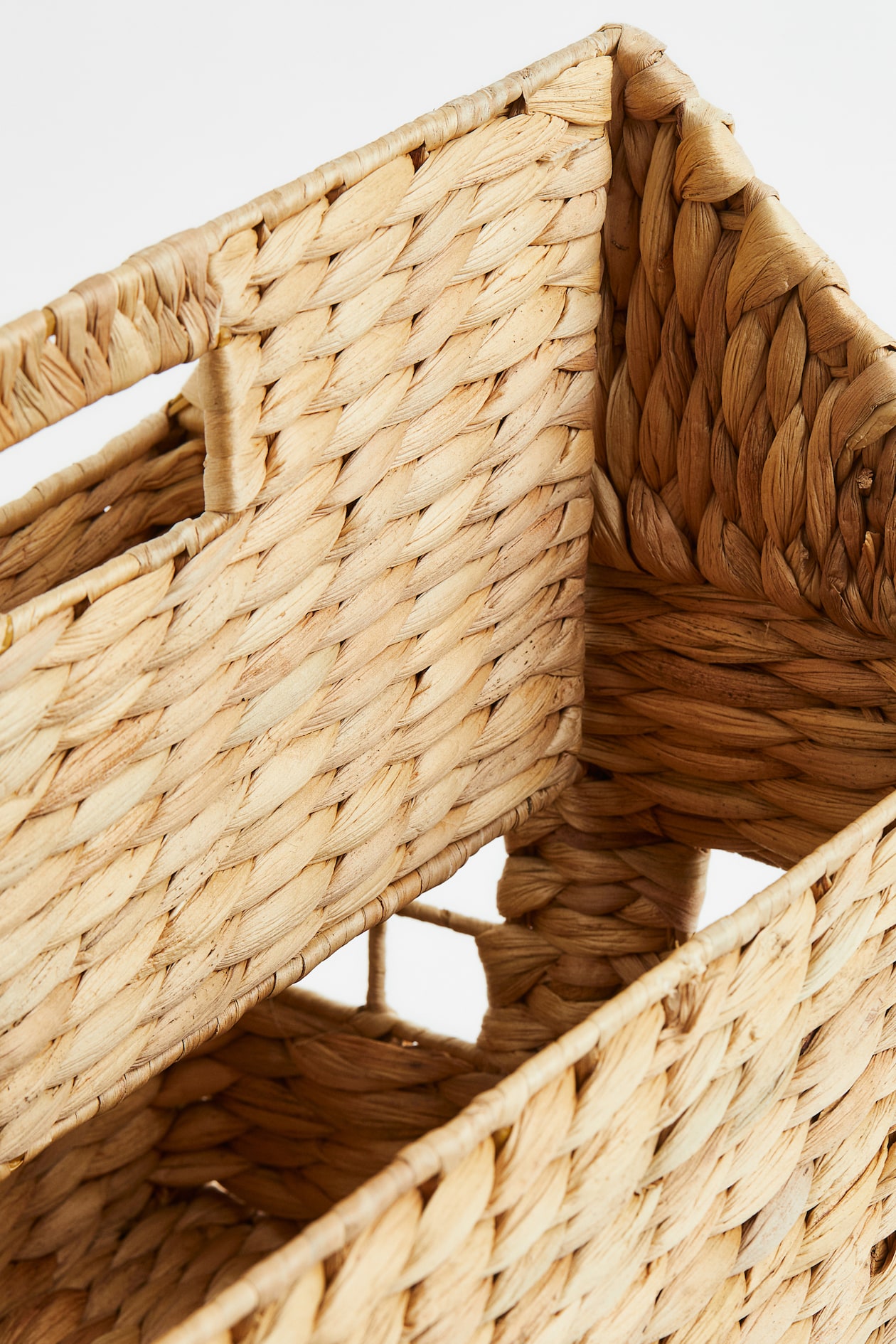 Light beige Braided book storage unit at H&M Home | H&M GB