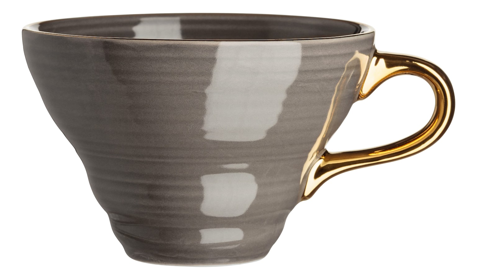 Textured Porcelain Cup - Dark gray - Home All | H&M US