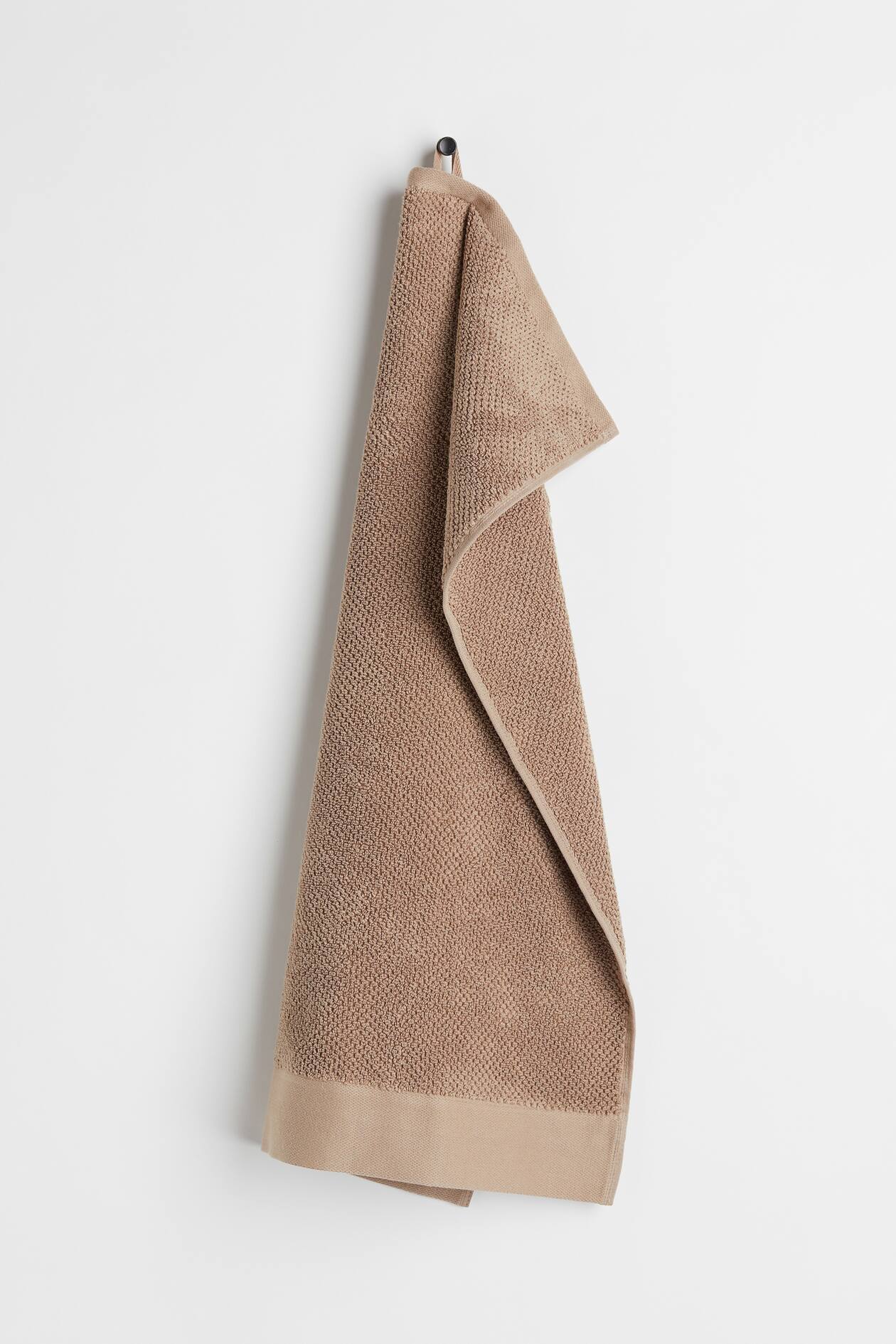 Mocha beige Cotton Terry Hand Towel at H&M Home | H&M AU
