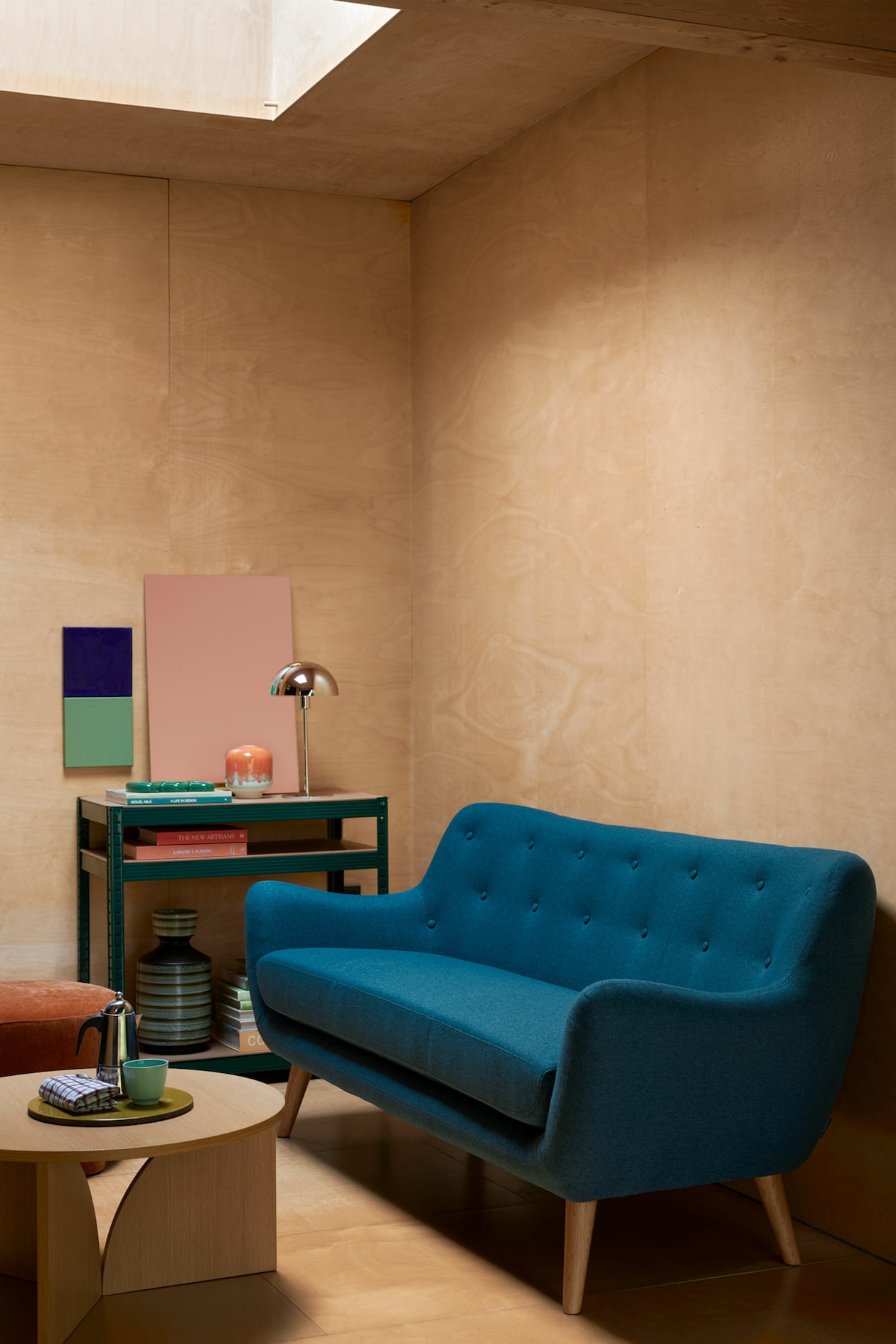 🛋️ Herman 3-sitssoffa - Olena Midnight Blue - SOFACOMPANY - Home All ...