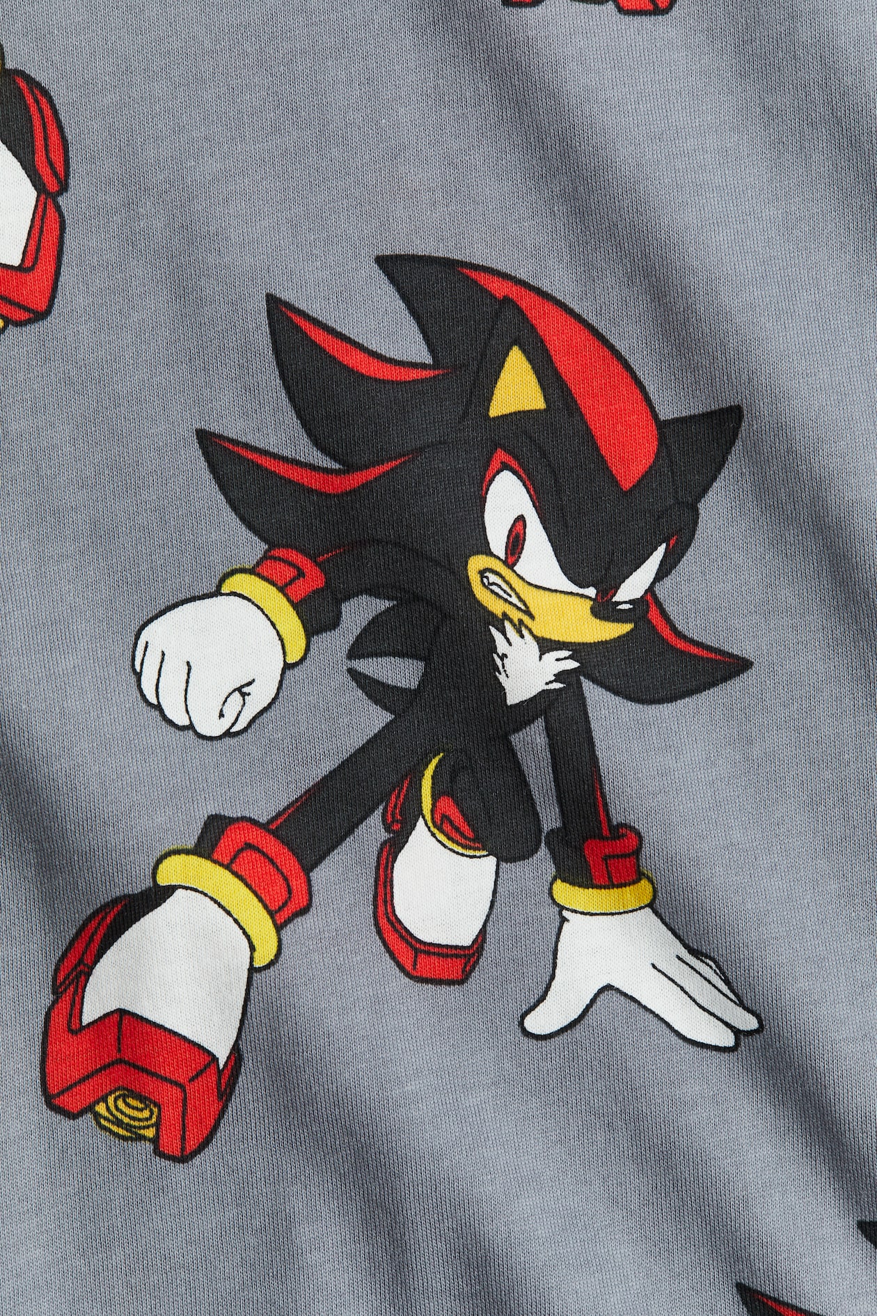 Gray/Sonic the Hedgehog Oversized Printed T-Shirt for kids | H&M PH