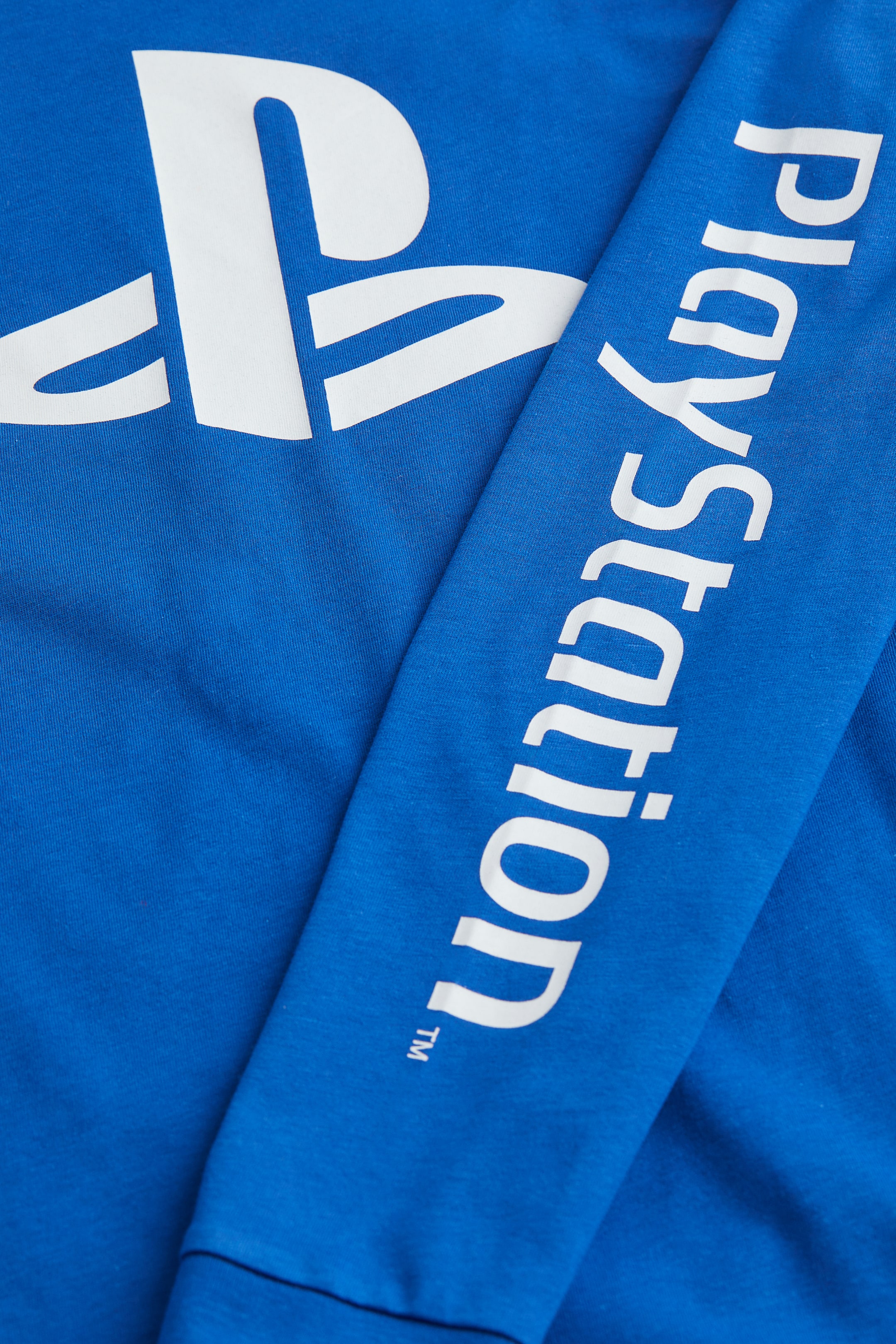 2-pack Printed Jersey Shirts - Bright blue/PlayStation - Kids | H&M US