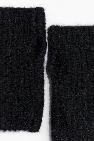 Fluffy Arm Warmers - Black - Ladies | H&M US