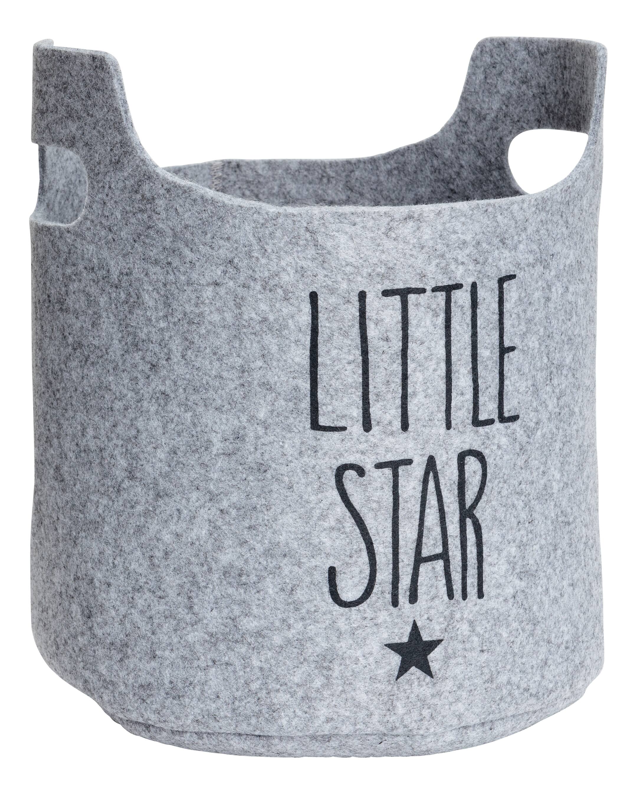 Felt storage basket - Grey - Home All | H&M GB