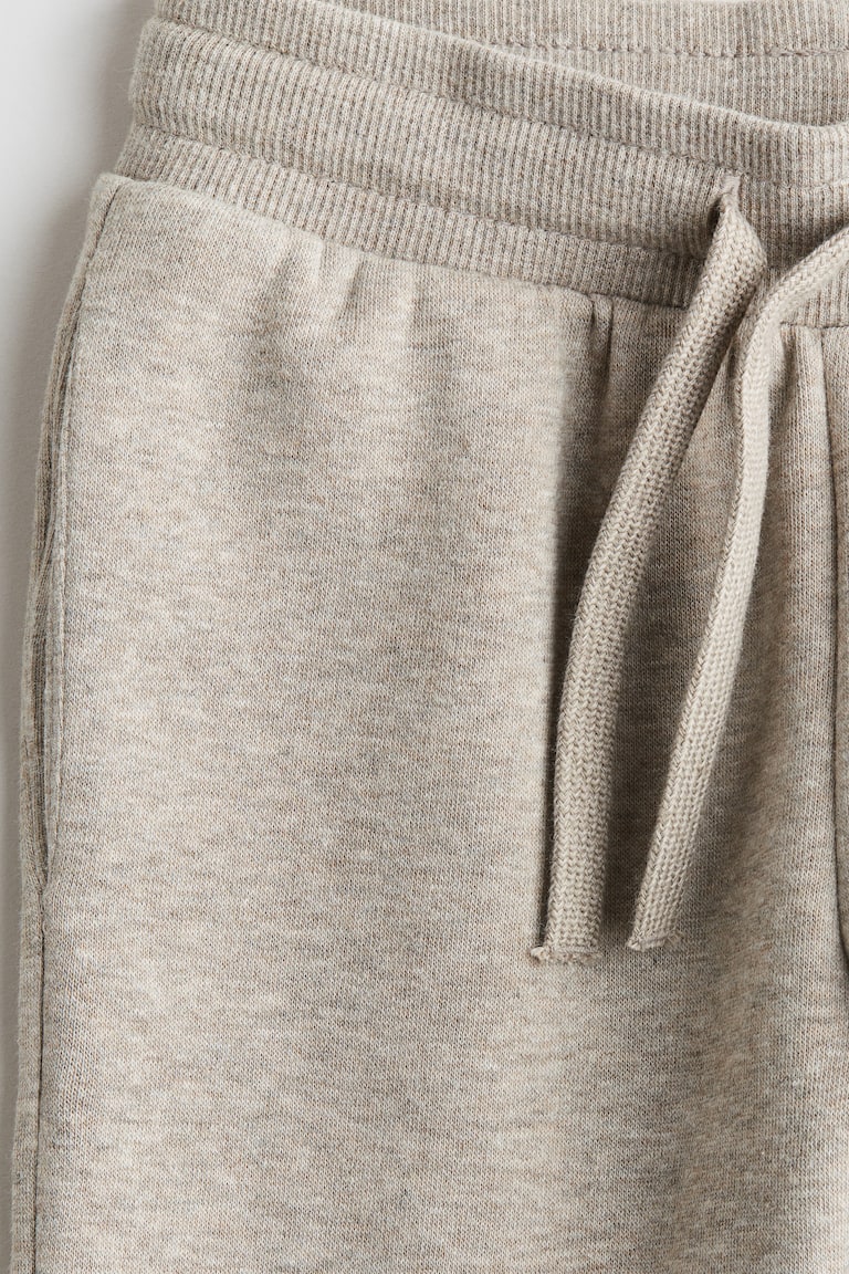 Brushed-Inside Joggers - Beige - Kids | H&M US