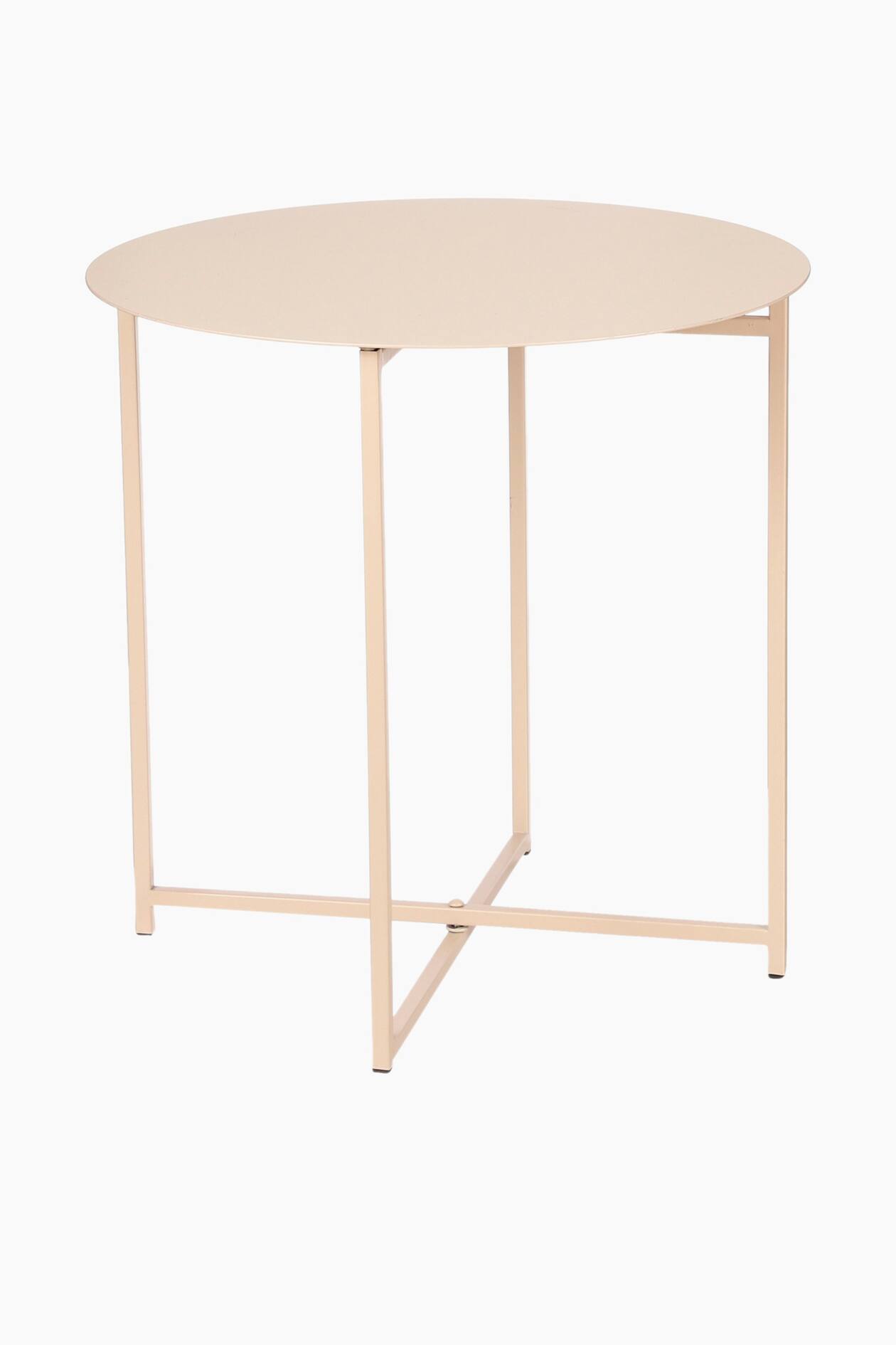 Table d'appoint en métal - Rose Sombre, Mat - Mica Decorations - Home ...