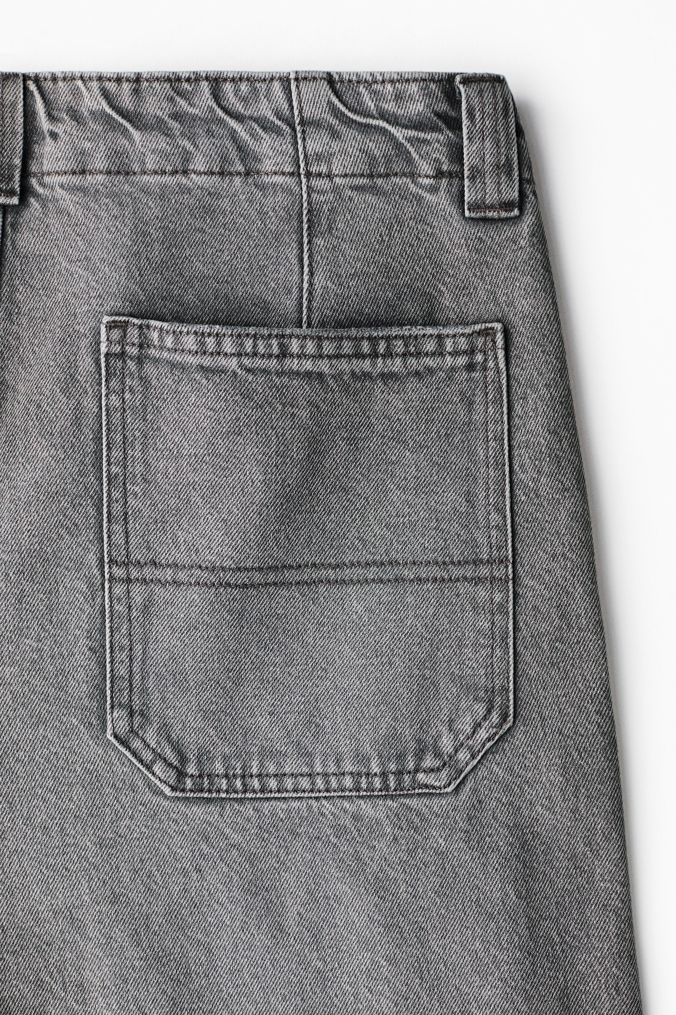 Loose Fit Worker jeans - Grey - Men | H&M HK