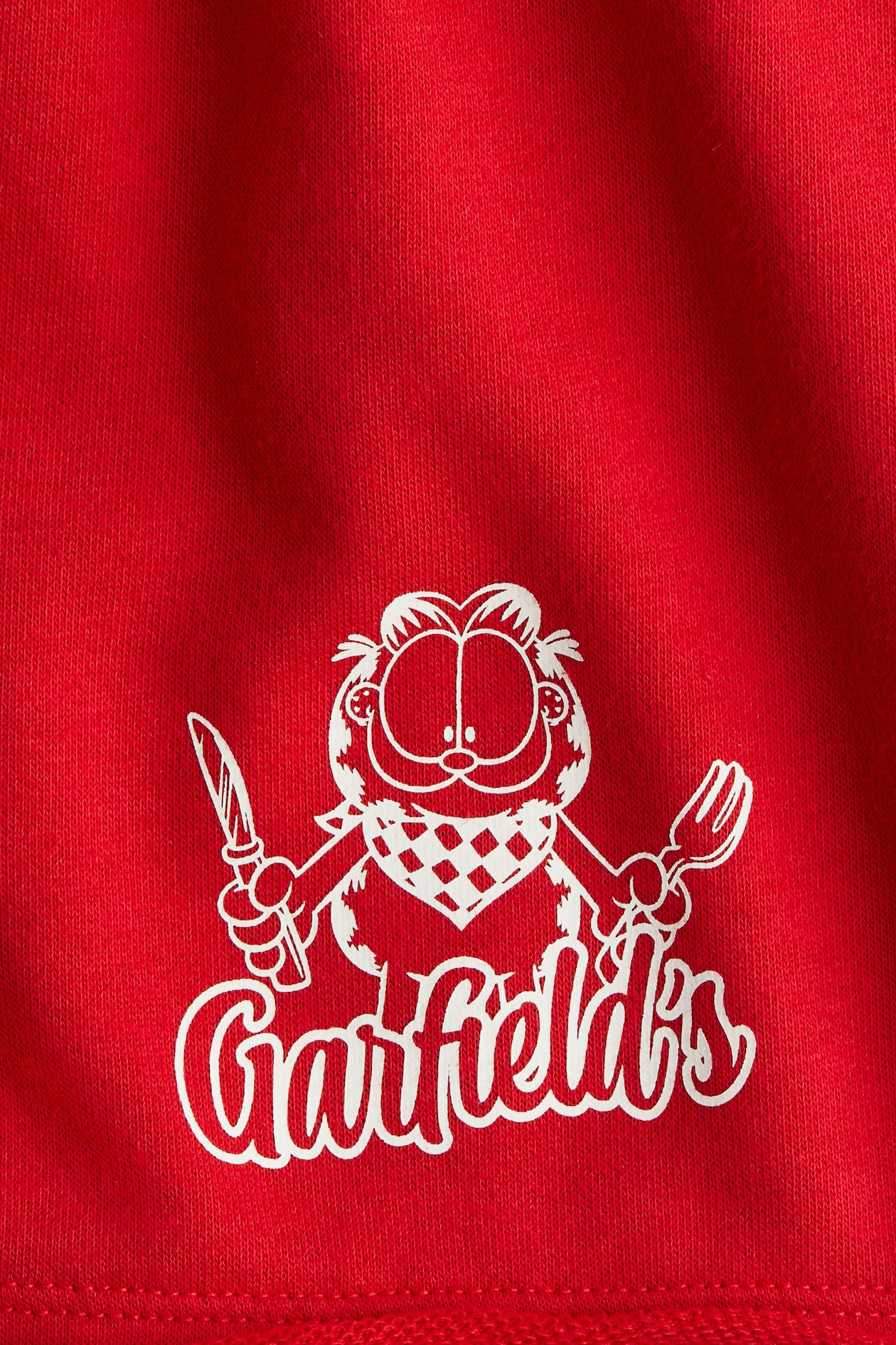 Red/Garfield Print-motif shorts for kids | H&M IE