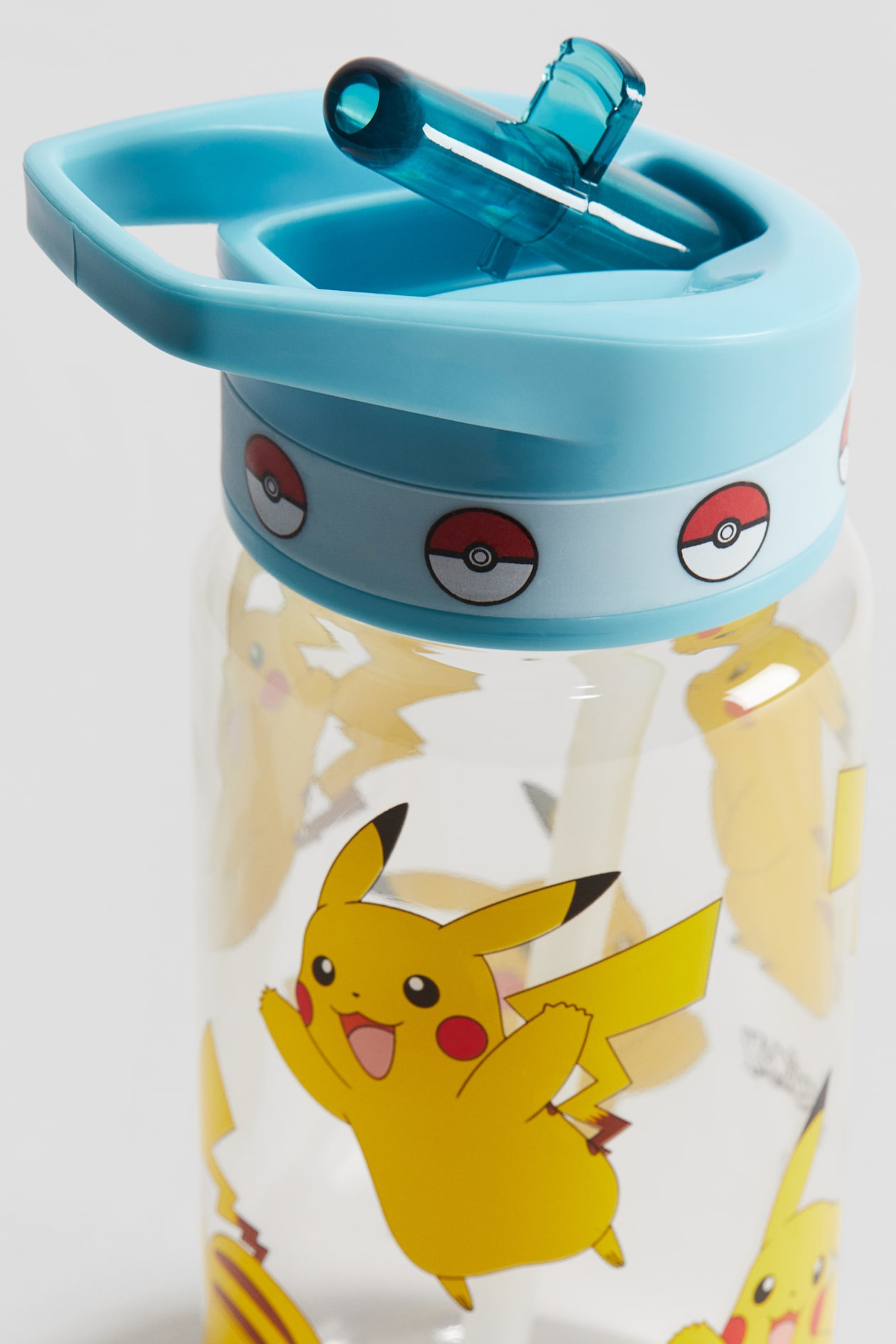 Printed water bottle - Light turquoise/Pokémon - Kids | H&M GB