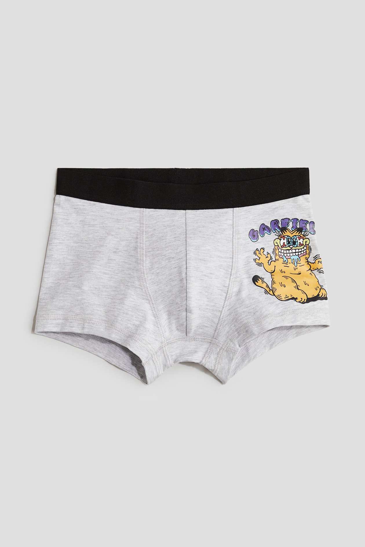 5-pack Boxer Briefs - Light gray melange/Garfield - Kids | H&M US
