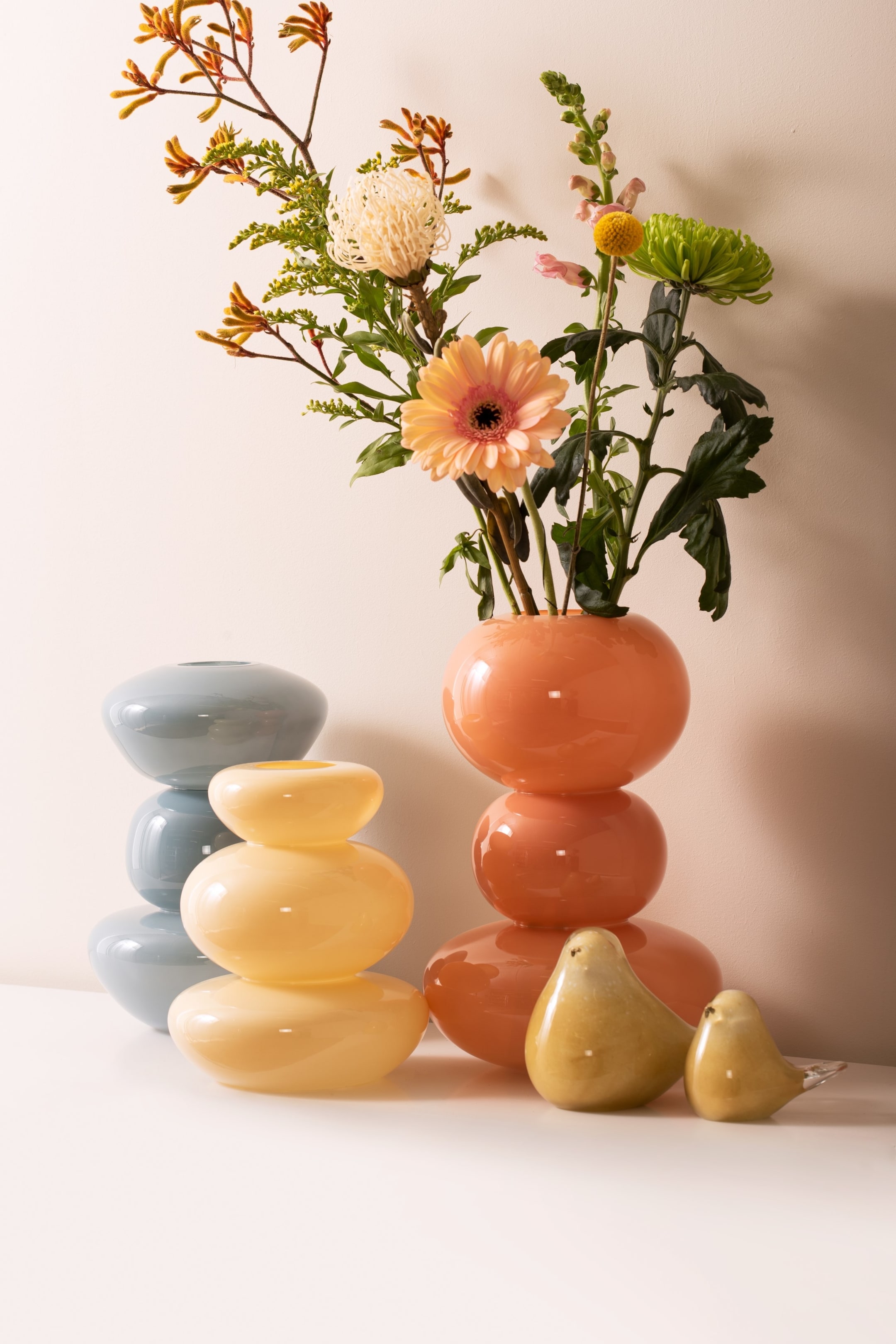 Bubbles Vase - Orange - Present Time - Home All | H&M AT