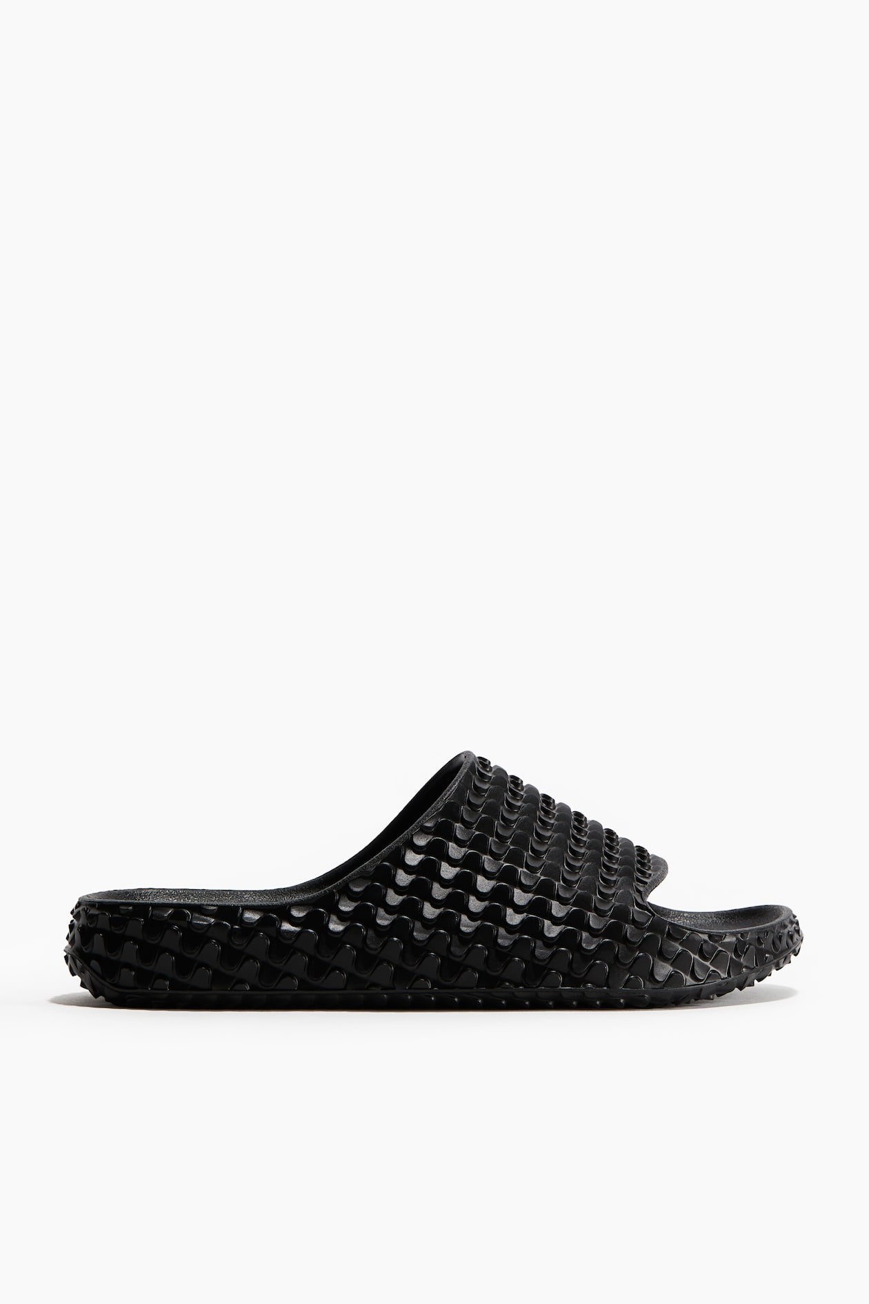 Men’s Black Chunky Slides | H&M US
