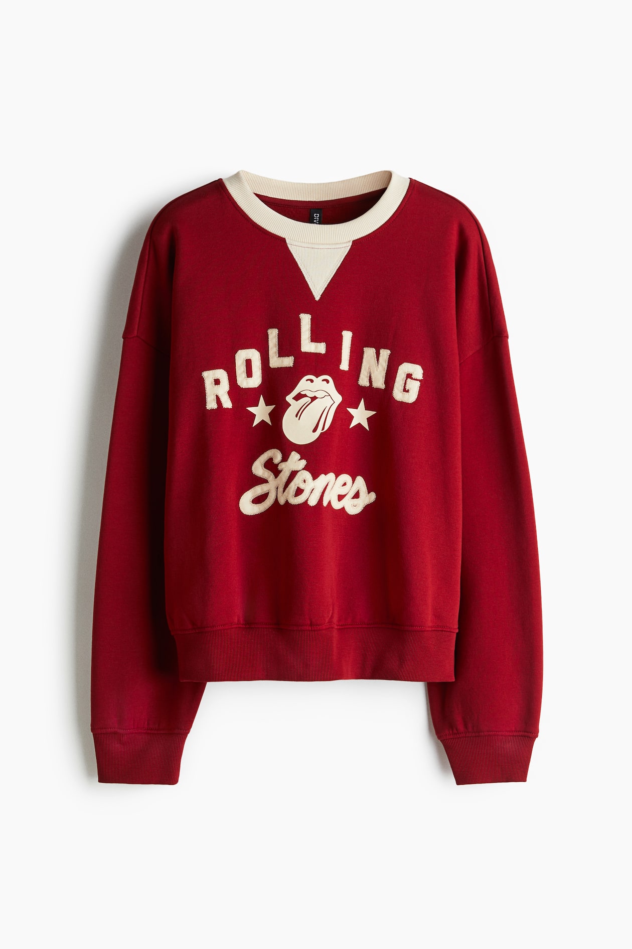 Women's Red/The Rolling Stones Sweatshirt with Motif | H&M CA