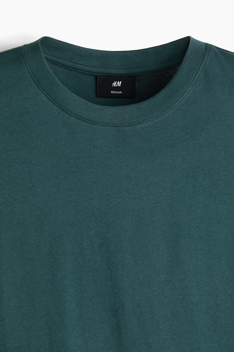 Playera Regular Fit - Azul cerceta oscuro - Men | H&M MX