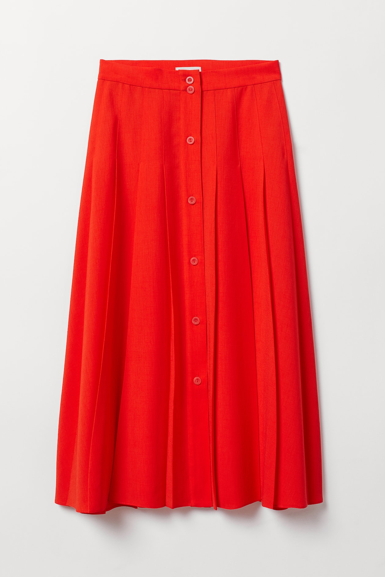 Plissierter Rock - Rot - Ladies | H&M DE