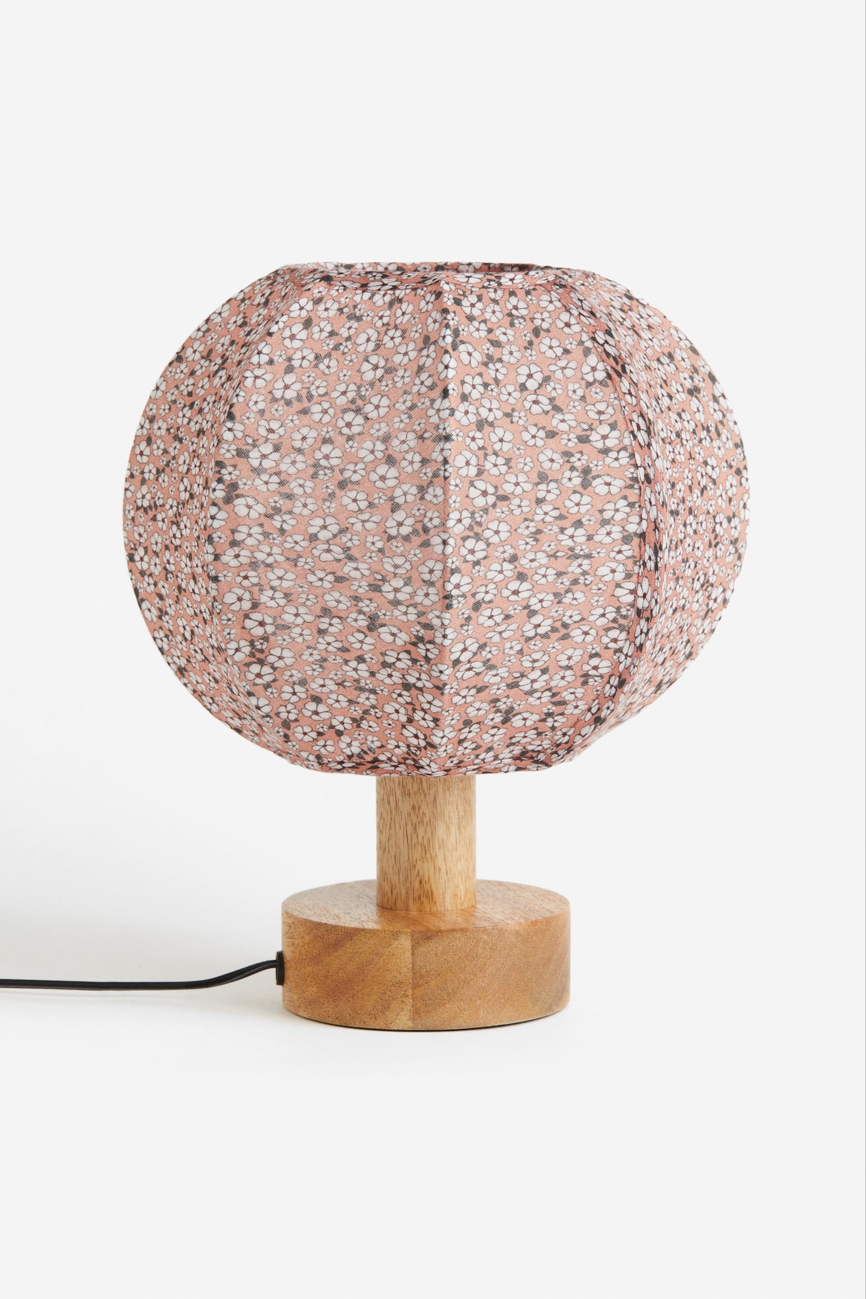 Dusty pink/floral Table Lamp at H&M Home | H&M US