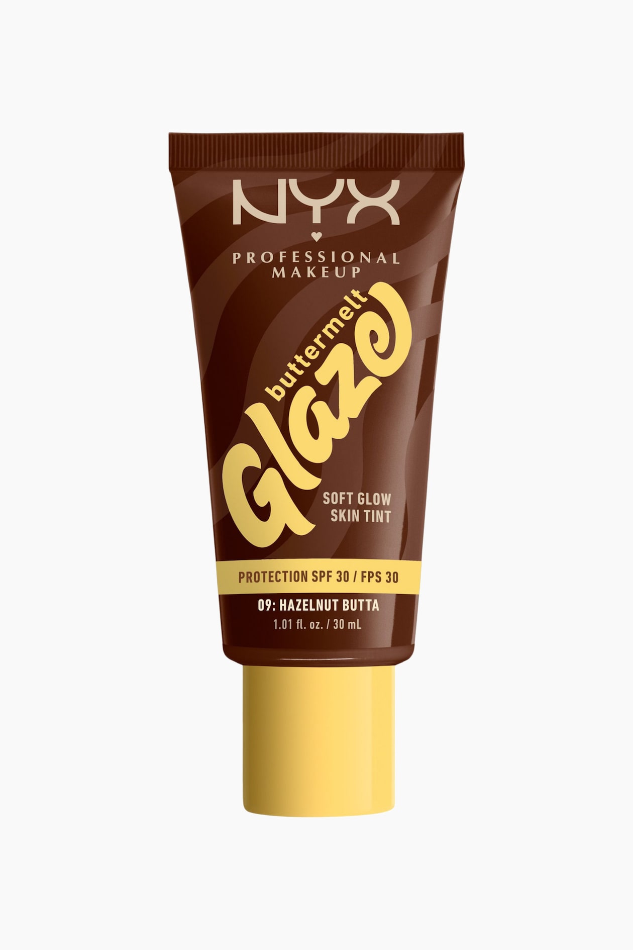Glaze Soft Glow Skin Tint Spf30 - Hazelnut Butta - NYX Professional ...