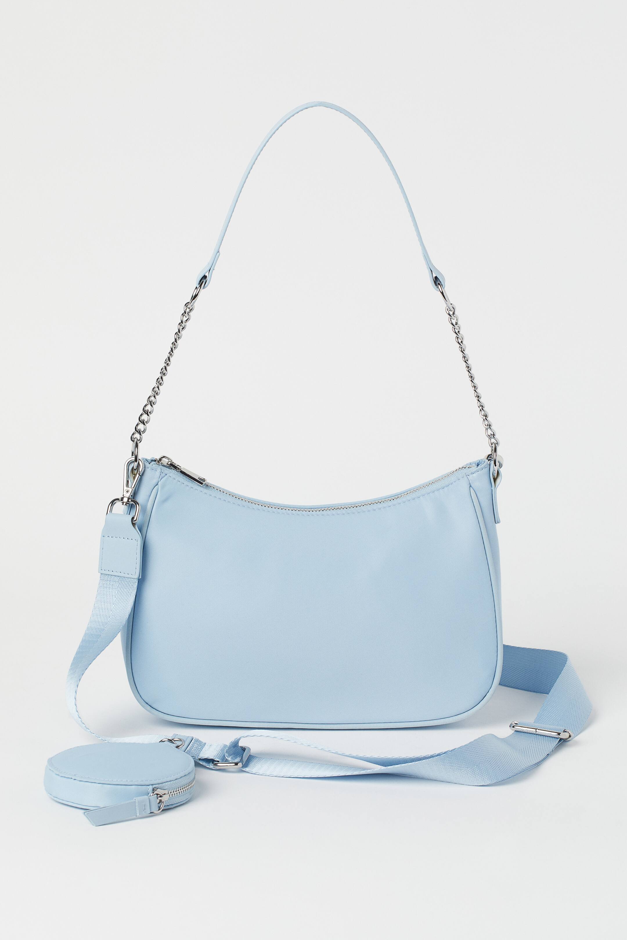 Umhängetasche und Pouch - Hellblau - Ladies | H&M DE