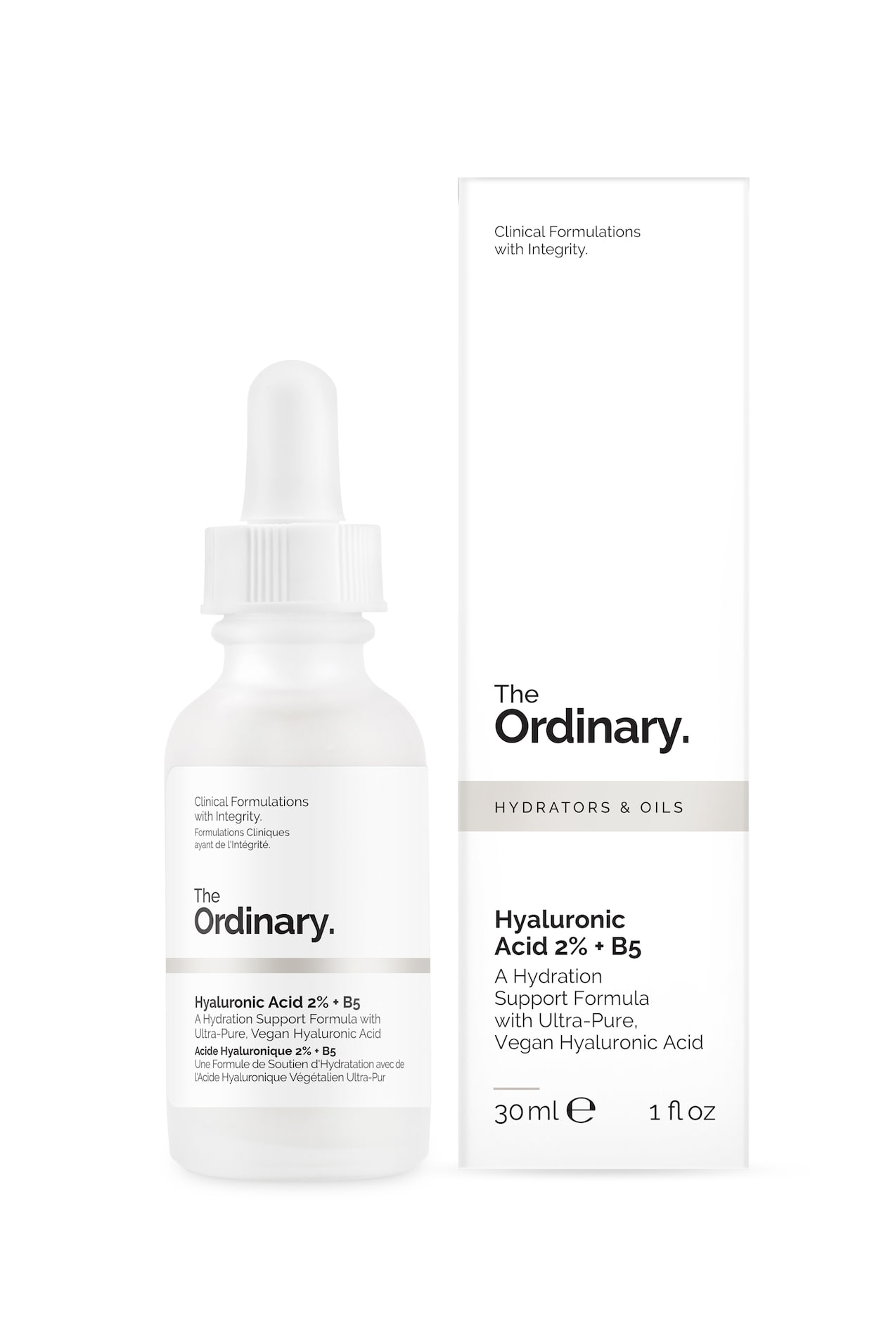 Hyaluronic Acid 2% + B5 Hydrating Face Serum - Weiß - The Ordinary ...