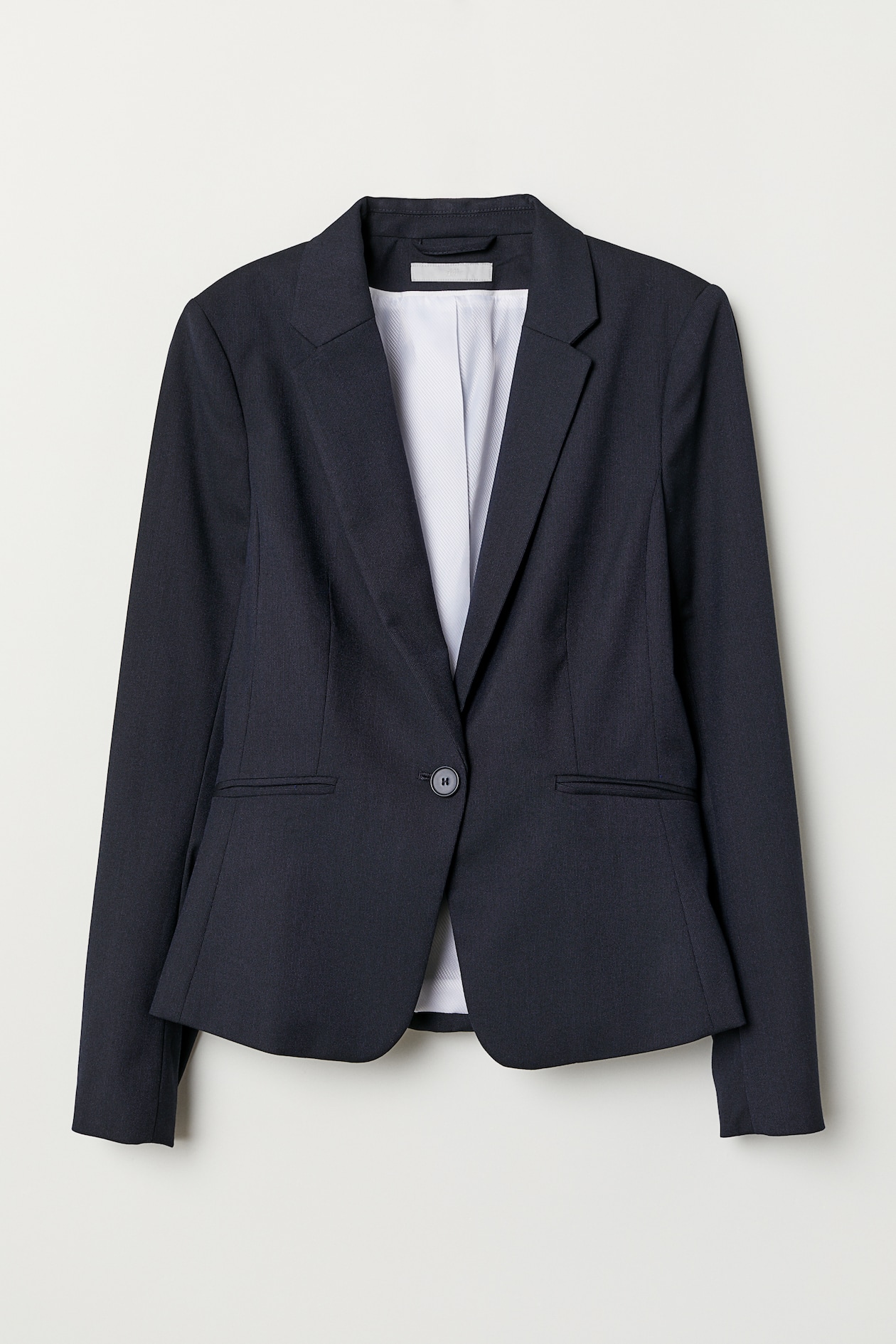 Přiléhavé sako - Tmavomodrá - ŽENY | H&M CZ