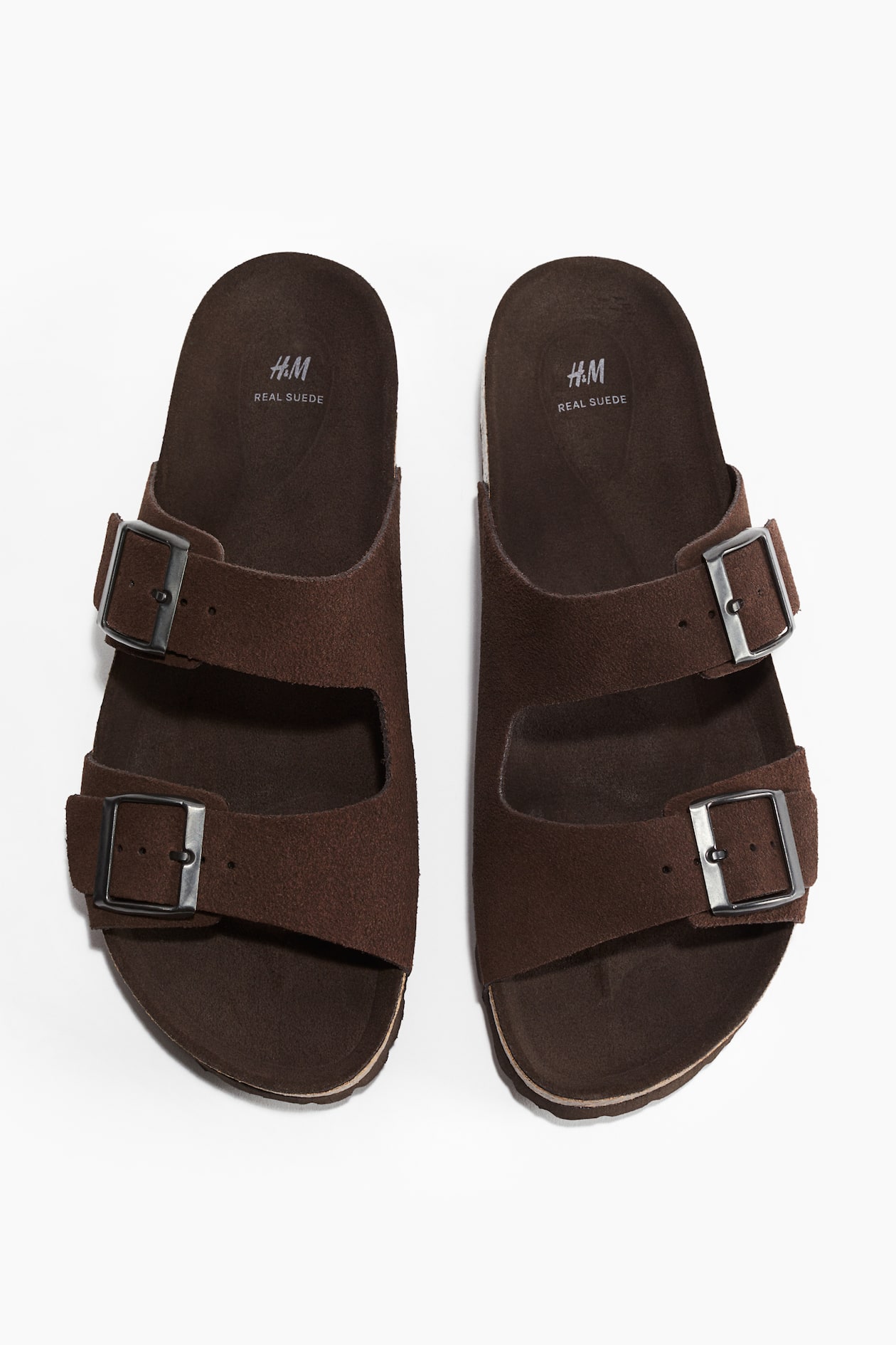Leather Sandals - Brown - Men | H&M US