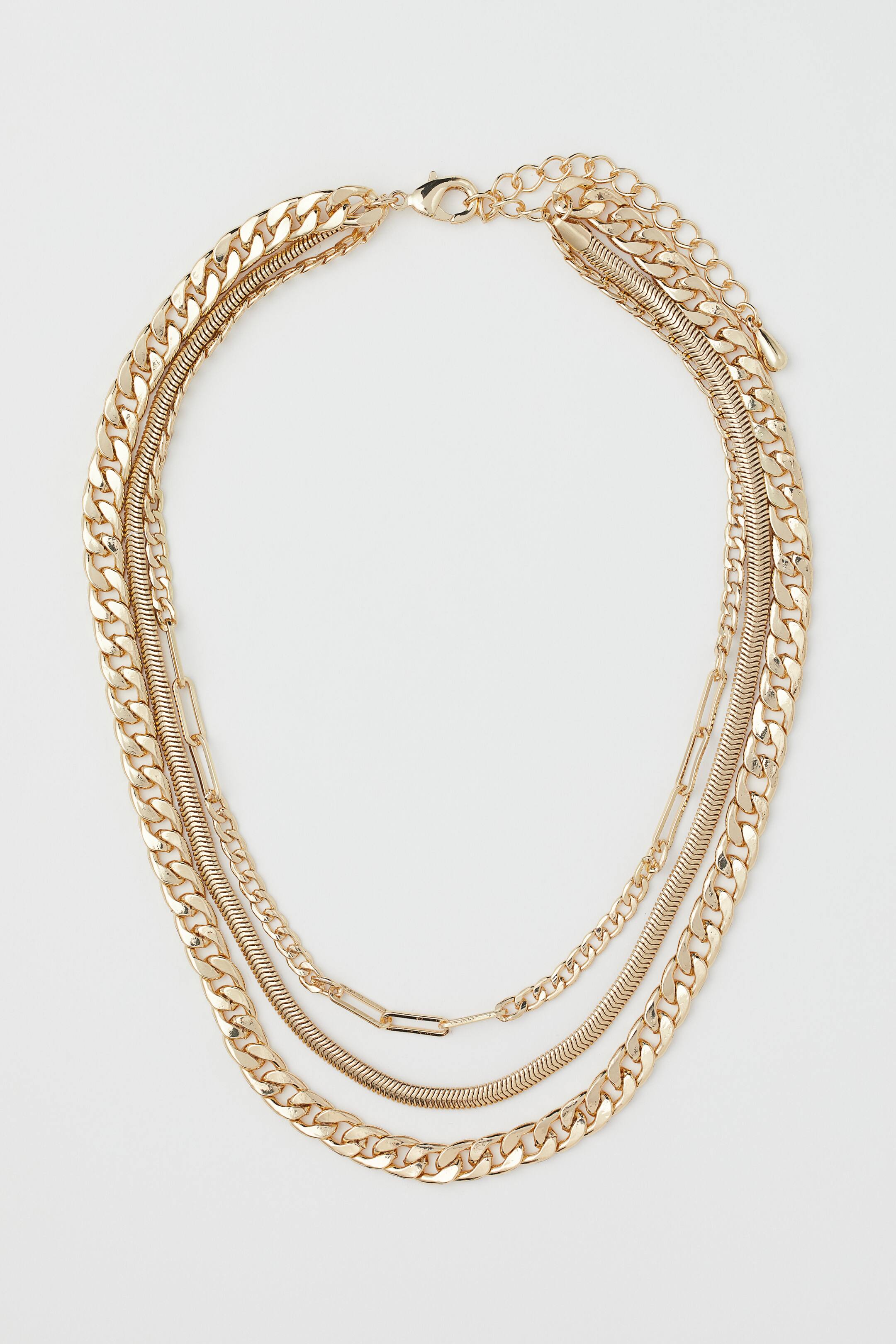 Triple-strand Necklace - Gold-colored - Ladies | H&M CA