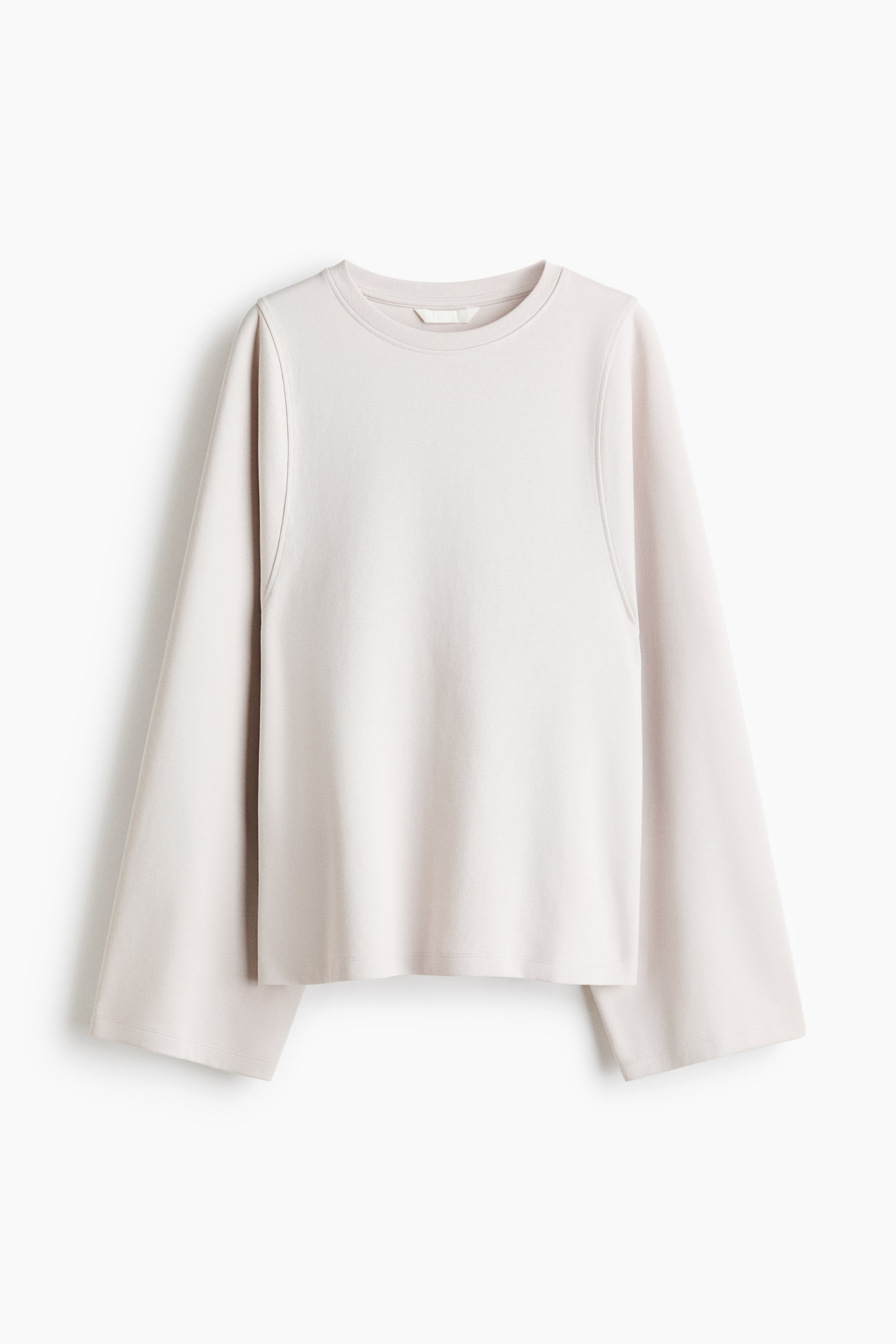Women's Light taupe Oversized Interlock Top | H&M US