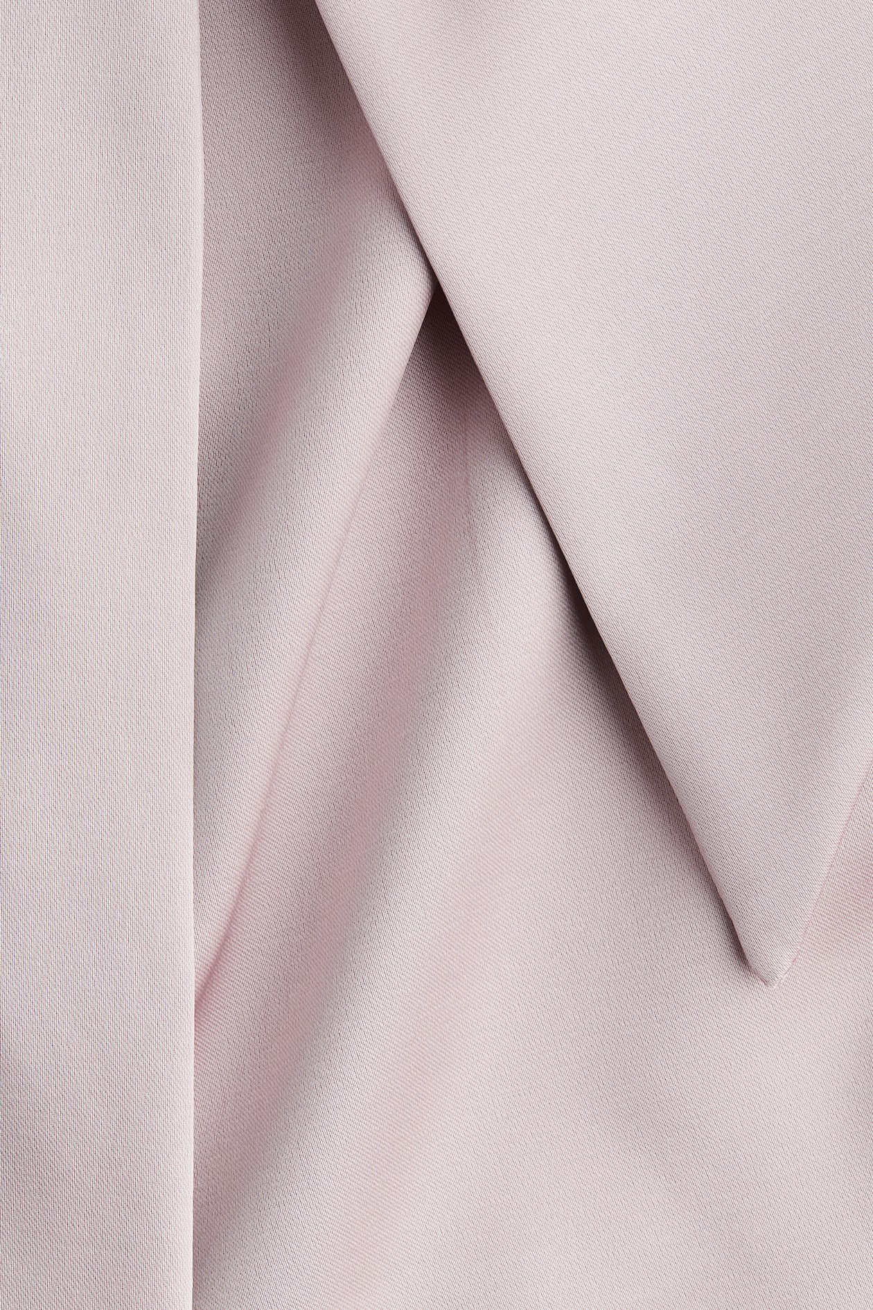 Women's Light pink Bow-Front Satin Bandeau Dress | H&M CA