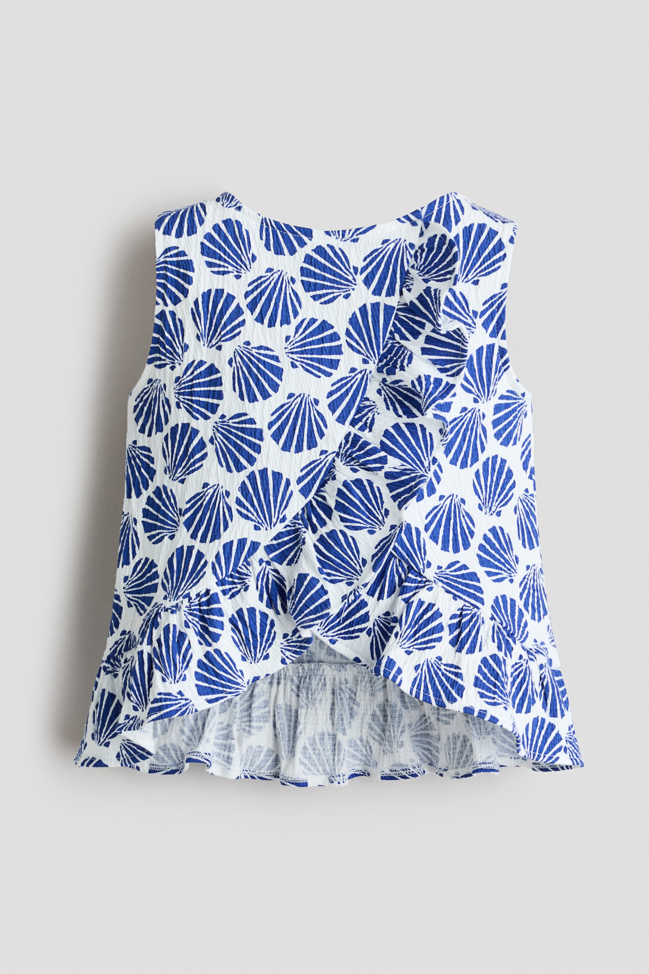 Set in cotone goffrato 2 pezzi - Bianco/conchiglie - BAMBINO | H&M IT