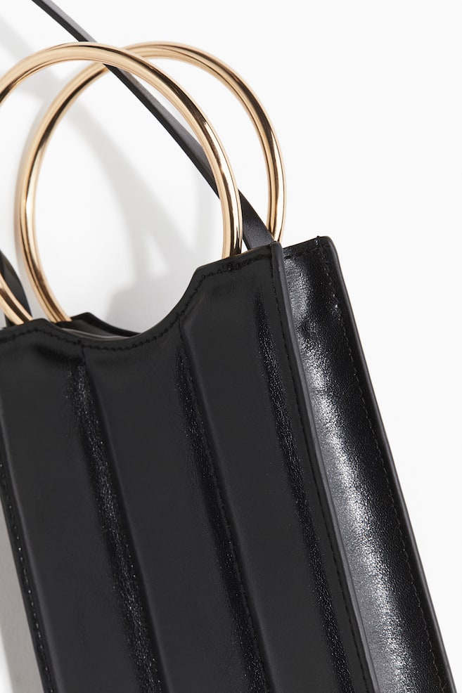 Quilted Phone Bag - Black - Ladies | H&M US