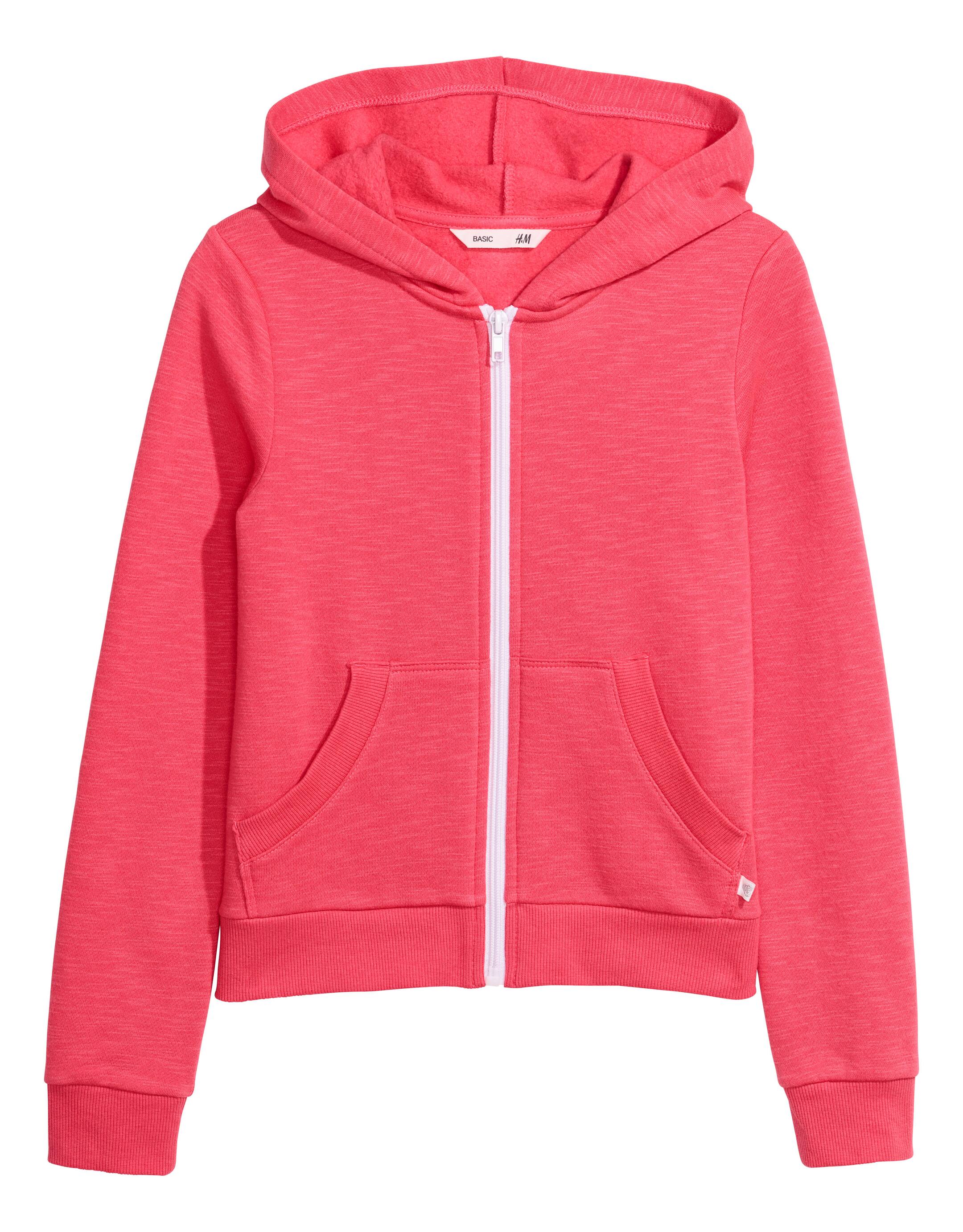 Hooded Jacket - Raspberry pink - Kids | H&M US
