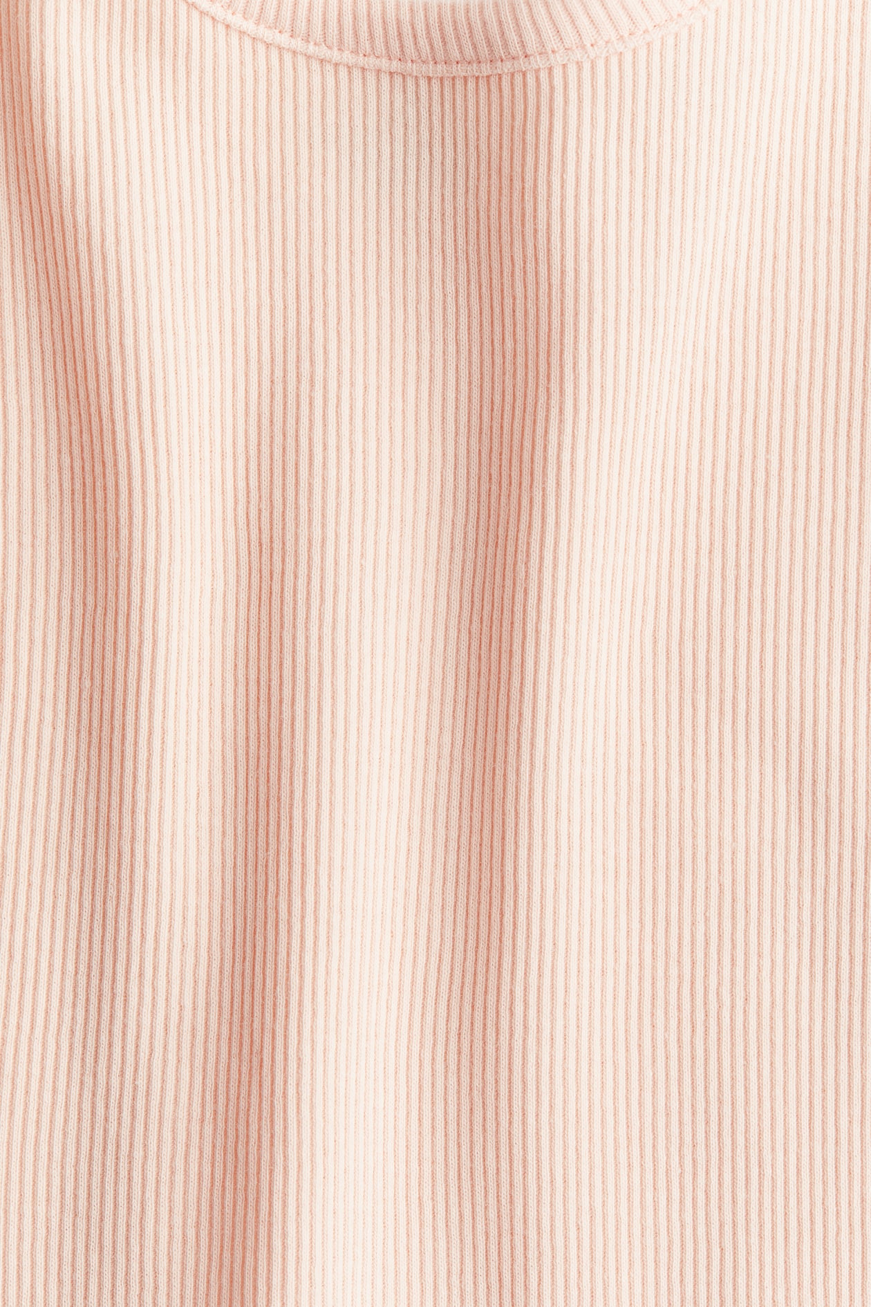 Ribbed Jersey Tank Top - Peach - Kids | H&M US