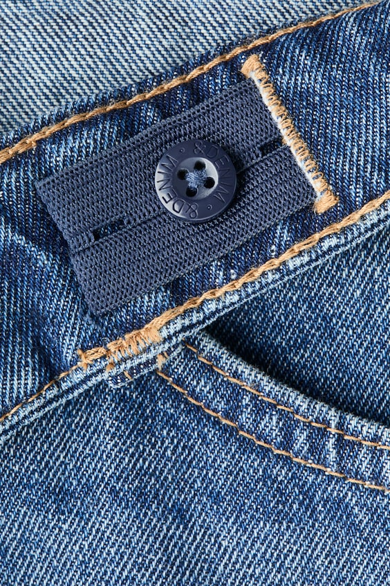 Denim blue Beck Loose Fit Jeans for kids | H&M US