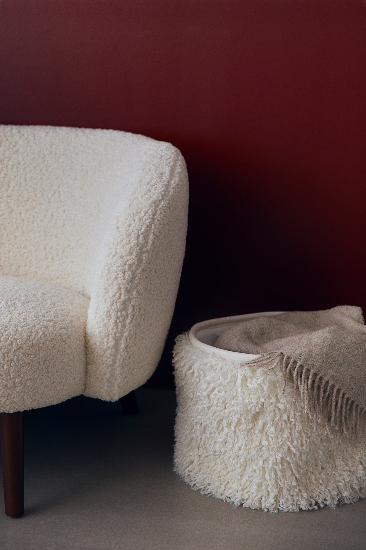 Natural white Fluffy Storage Basket at H&M Home | H&M CA