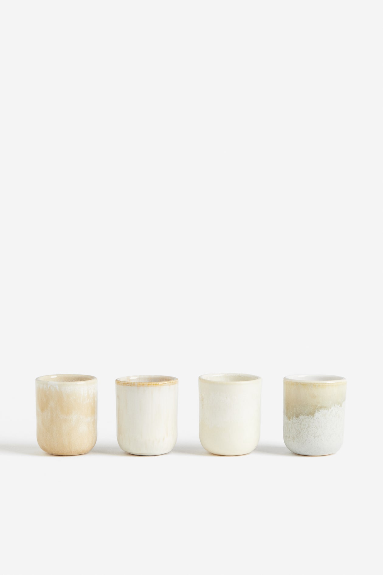 Light beige 4-pack Espresso Cups at H&M Home | H&M US