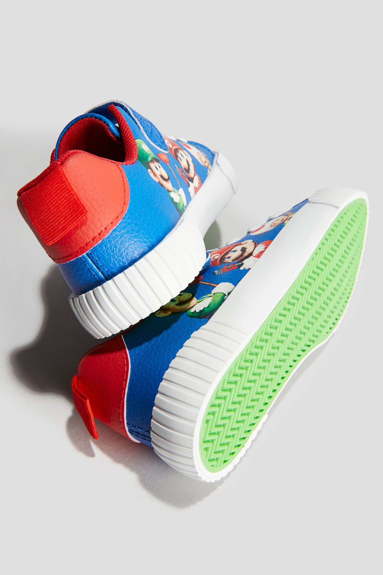 Bright blue/Super Mario Printed trainers for kids | H&M GB