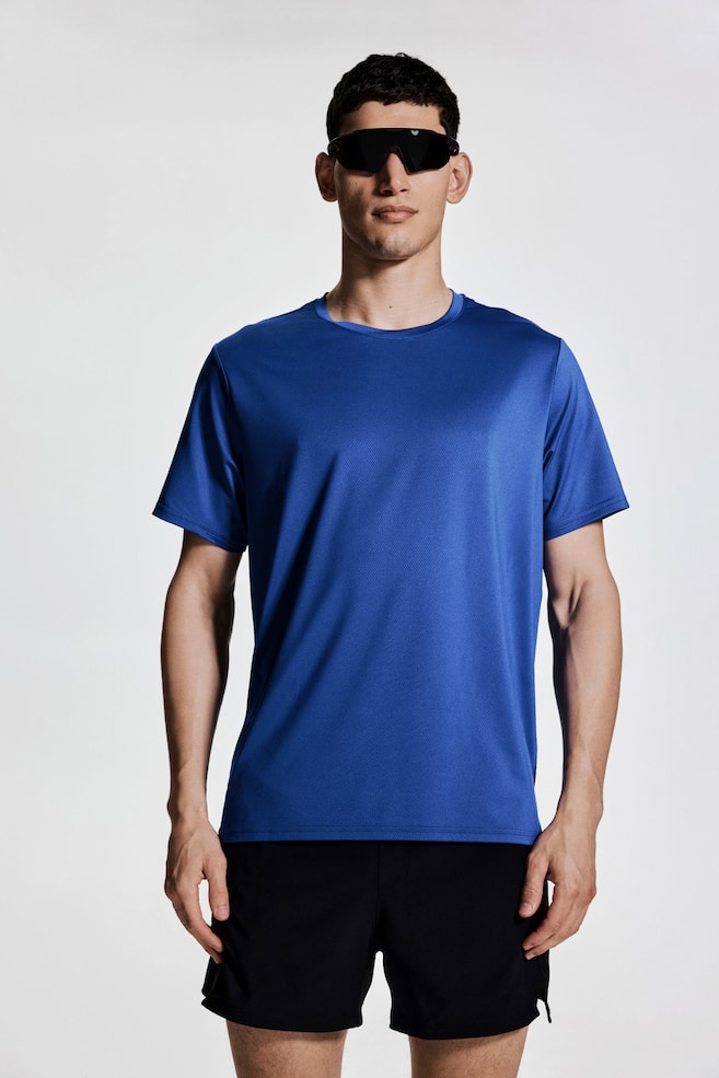 Playeras azules para hombre | Polos y manga larga | H&M MX