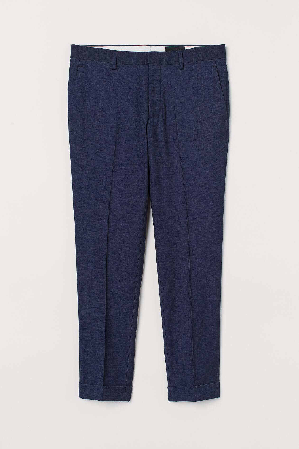 Pantalon de costume Skinny Fit - Bleu - HOMME | H&M FR