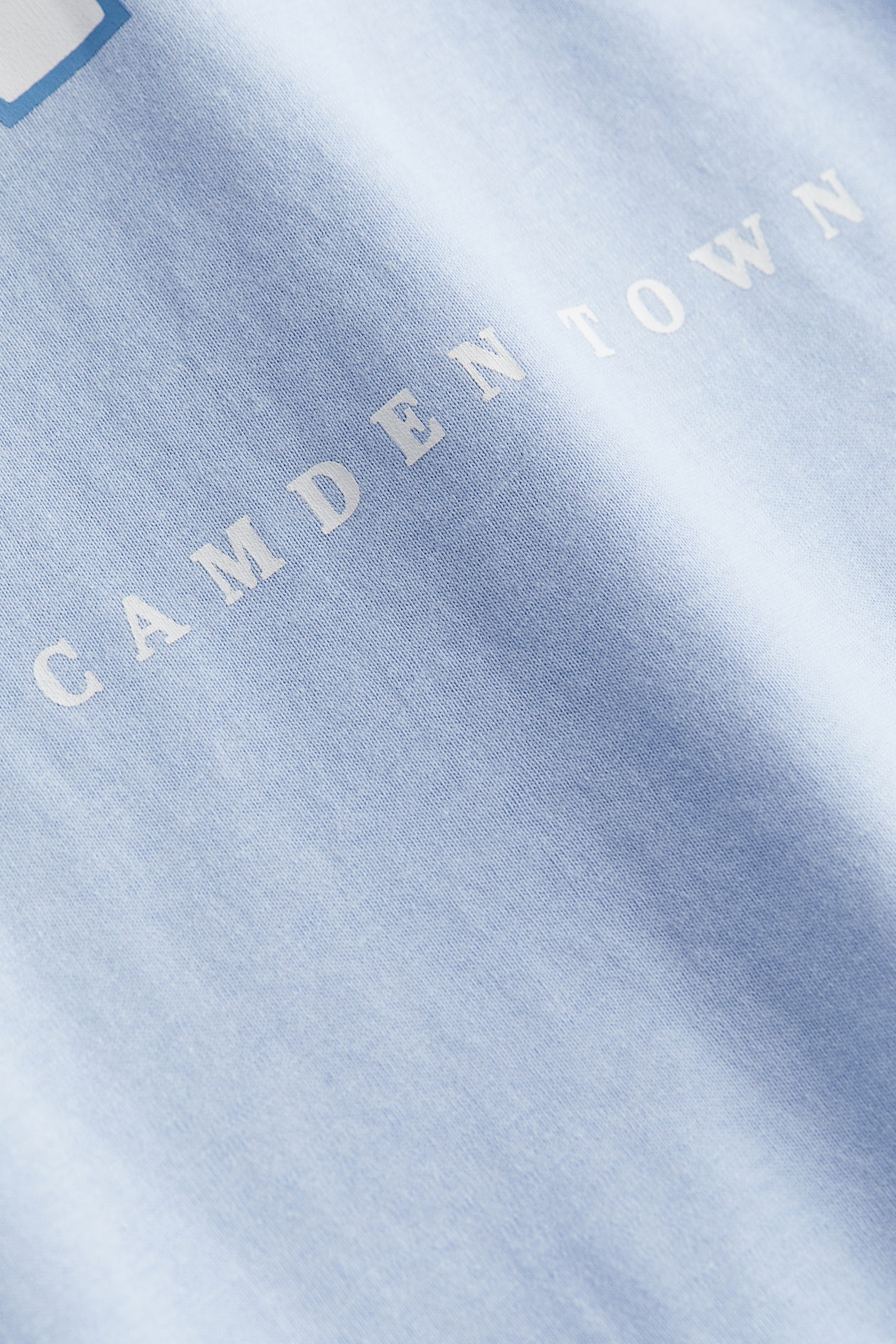 Women's Light blue/London Oversized printed T-shirt | H&M IN