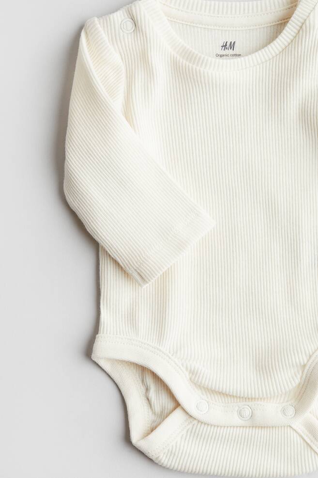 Dark grey/White 2-piece Overall and Bodysuit Set for kids | H&M US